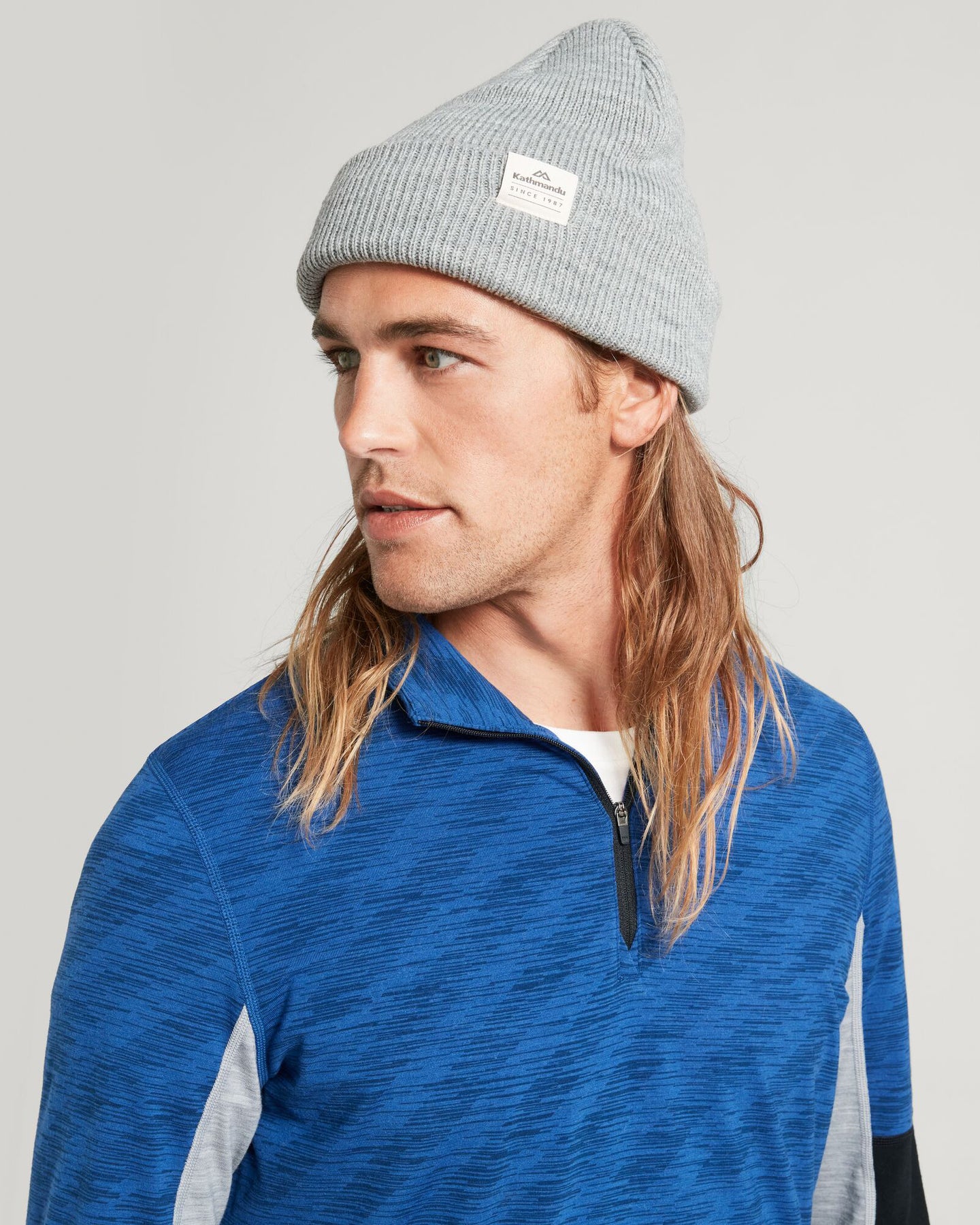 Fyfe Beanie - Mid Grey Marle – Kathmandu NZ