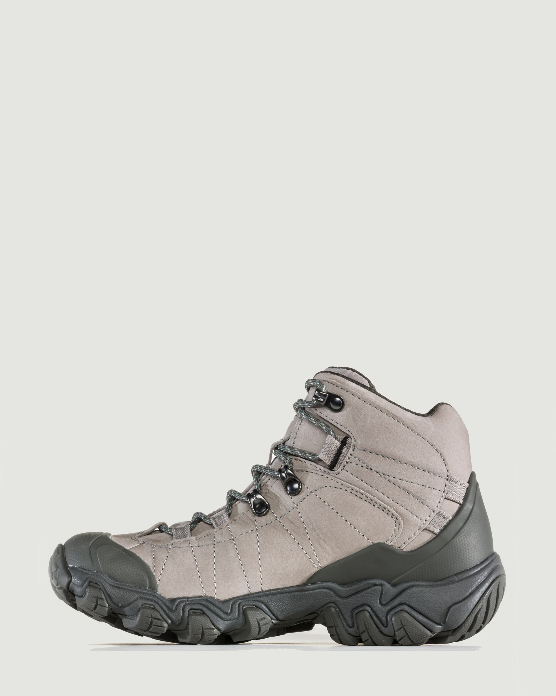 Women's Oboz Bridger Waterproof Mid Hiking Boots - Frost Grey ...