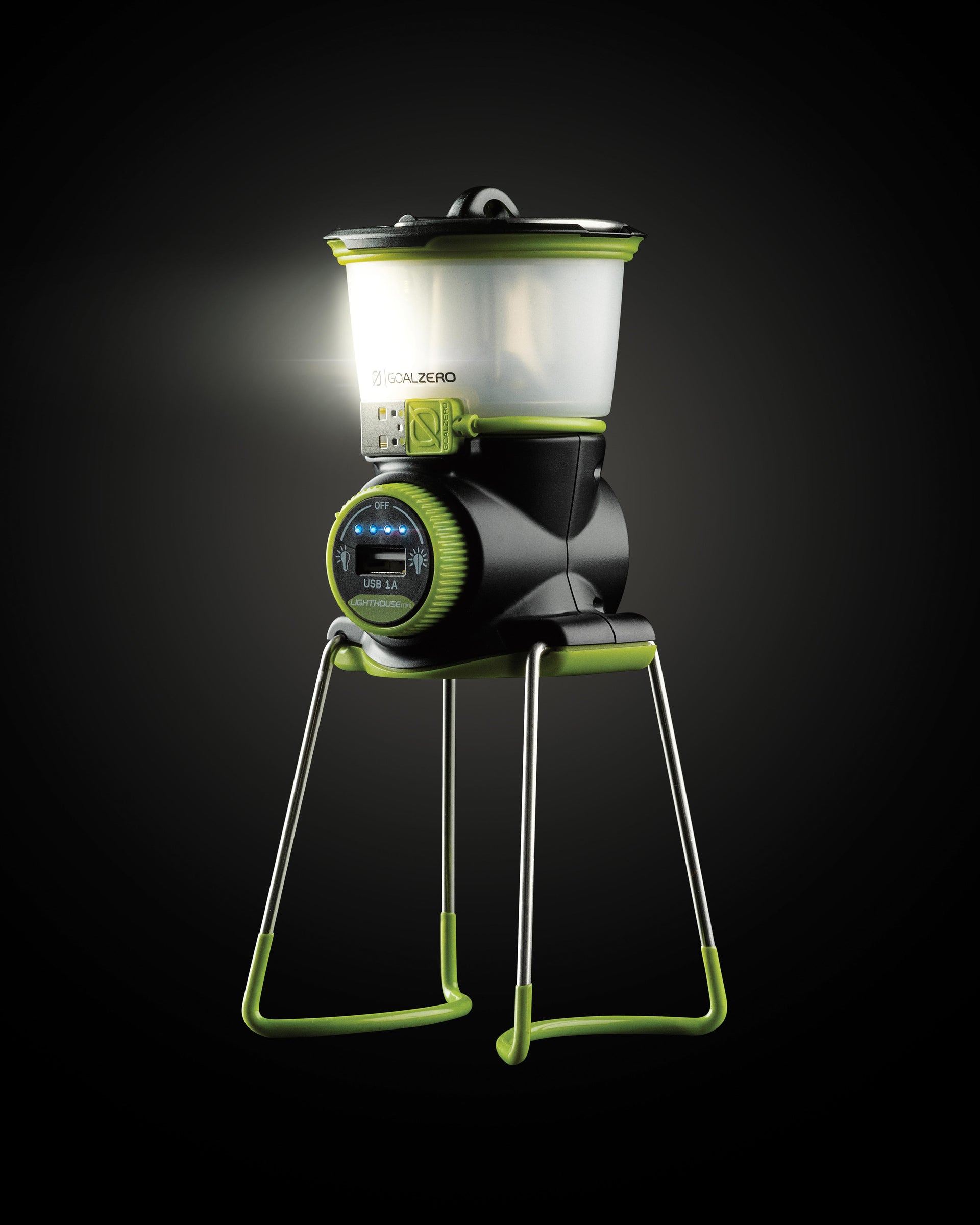 Goal Zero Lighthouse Mini - Black/Green – Kathmandu NZ