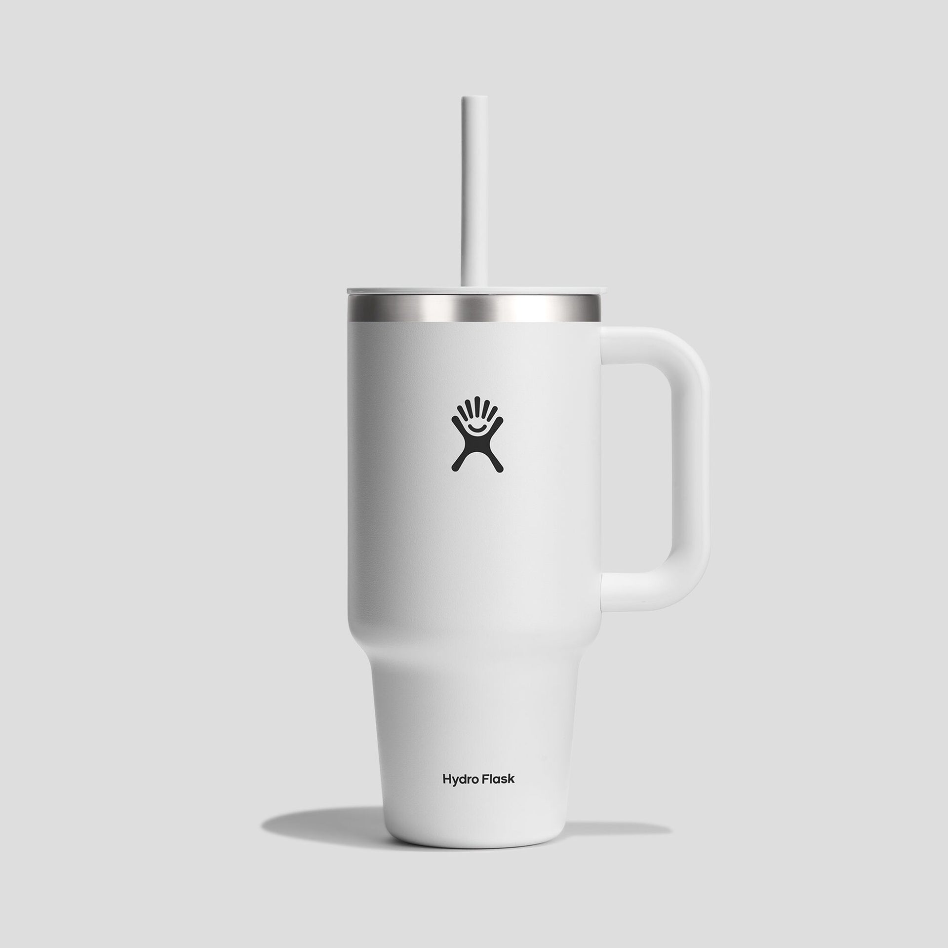 Hydro Flask Travel Tumbler and Straw 946 ml - White – Kathmandu NZ