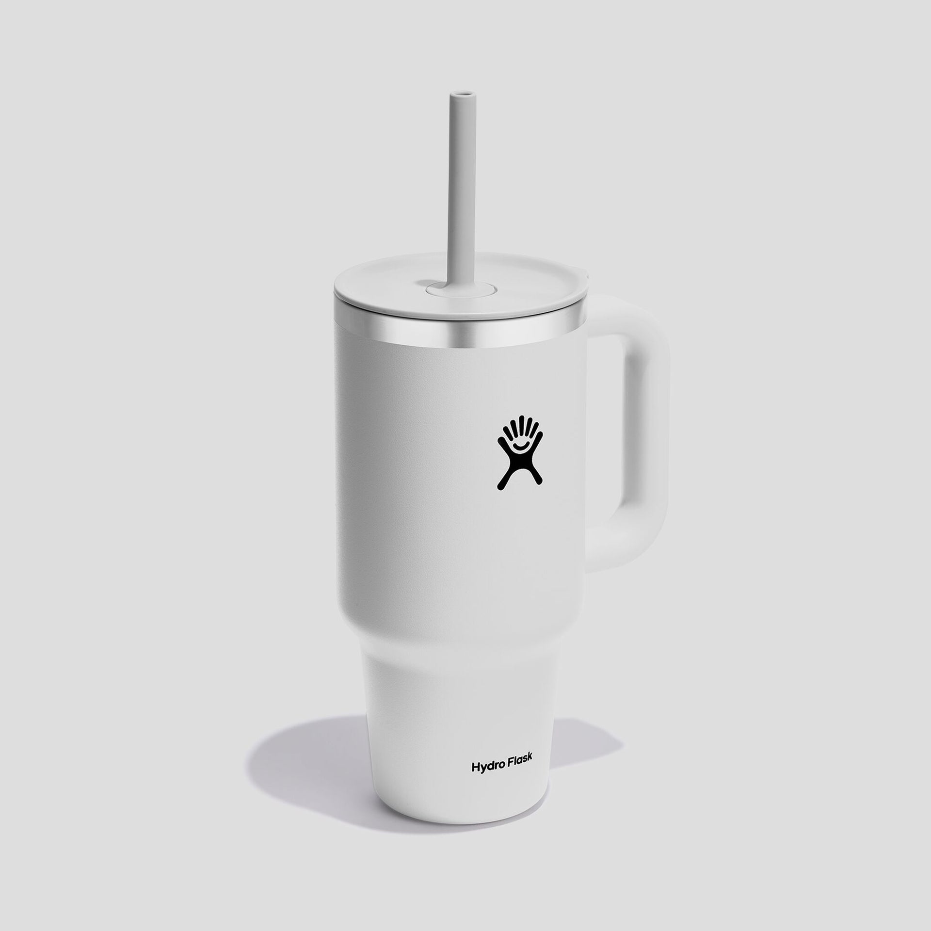 Hydro Flask Travel Tumbler and Straw 946 ml - White – Kathmandu NZ