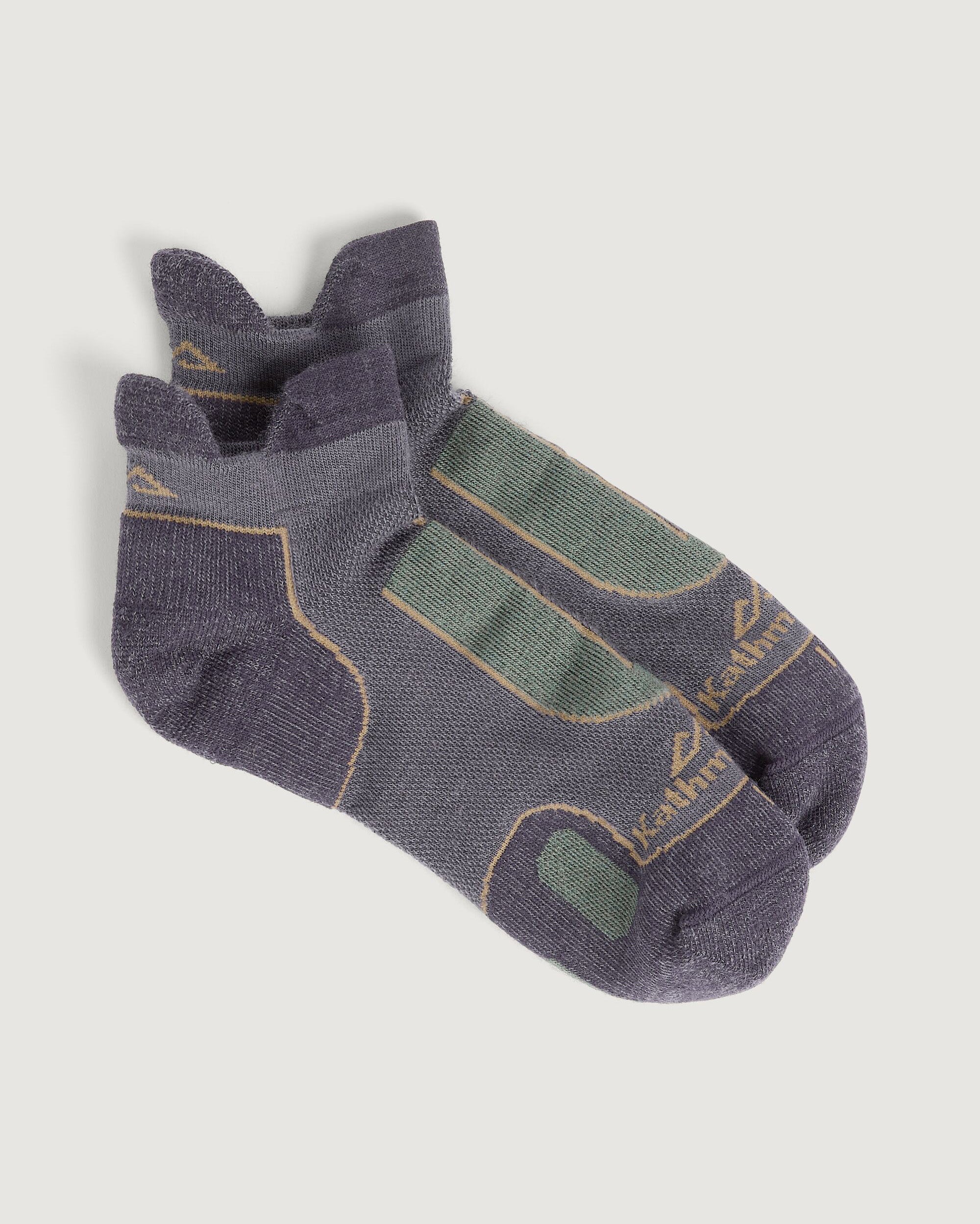 NuYarn Ergonomic Trail Socks - Dusk/Thyme/Golden Oak – Kathmandu NZ
