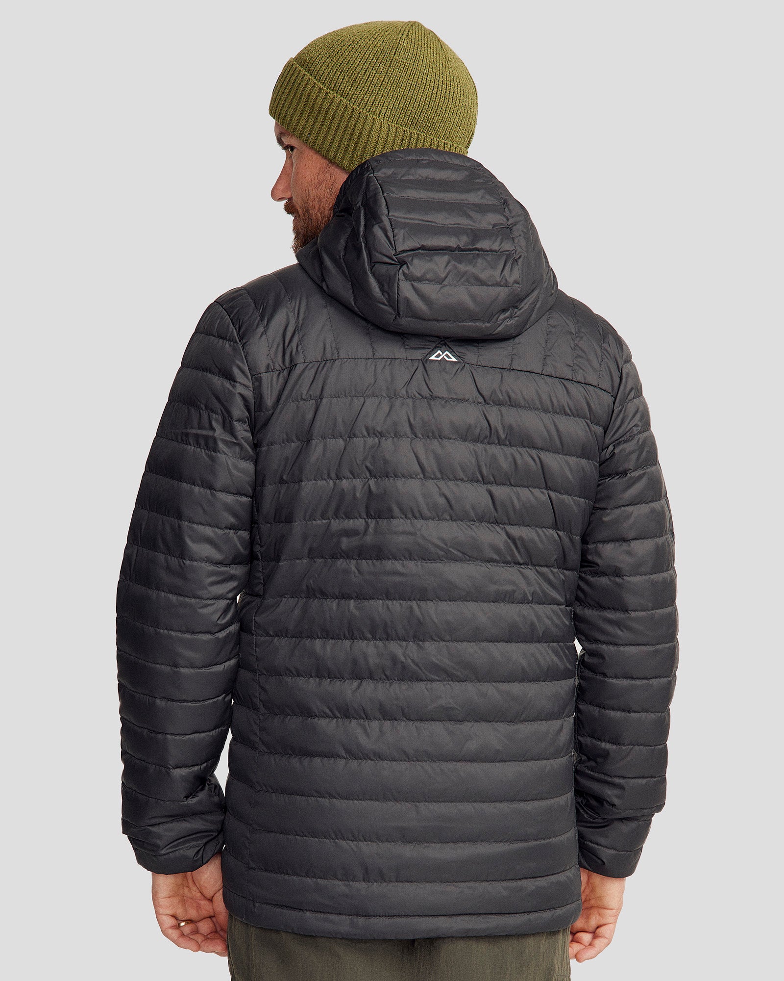 Men's Heli Hooded Down Jacket - Black – Kathmandu NZ