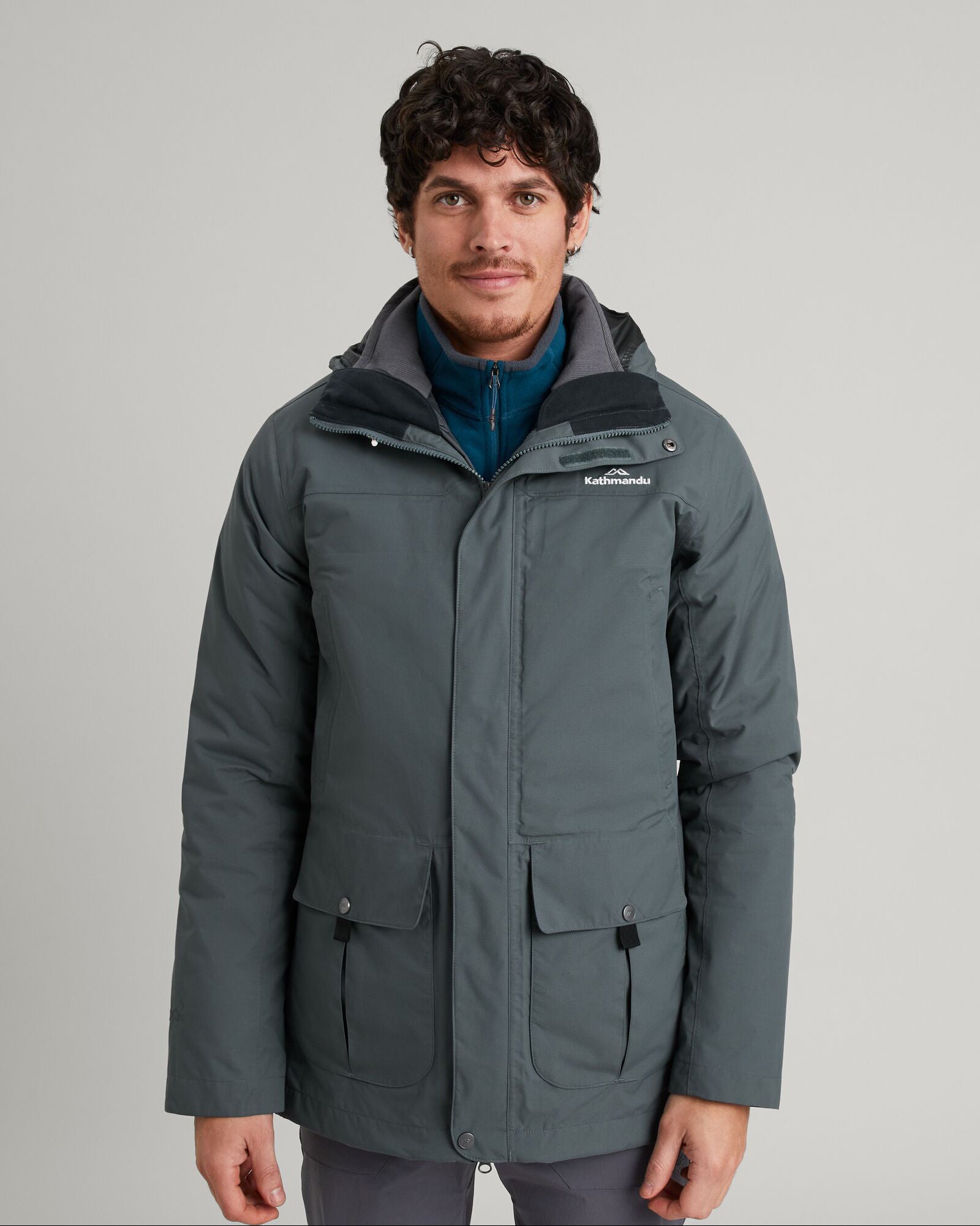 Men's Benmore 5-in-1 Jacket - Light Night/Night – Kathmandu NZ