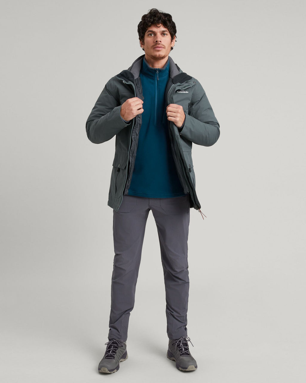 Men's Benmore 5-in-1 Jacket - Light Night/Night – Kathmandu NZ