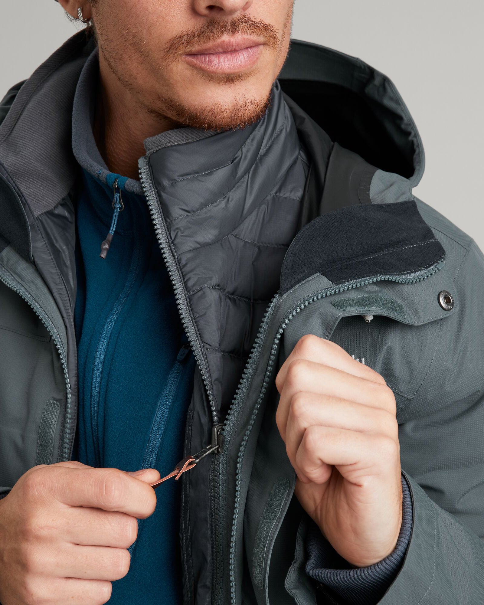 Men's Benmore 5-in-1 Jacket - Light Night/Night – Kathmandu NZ
