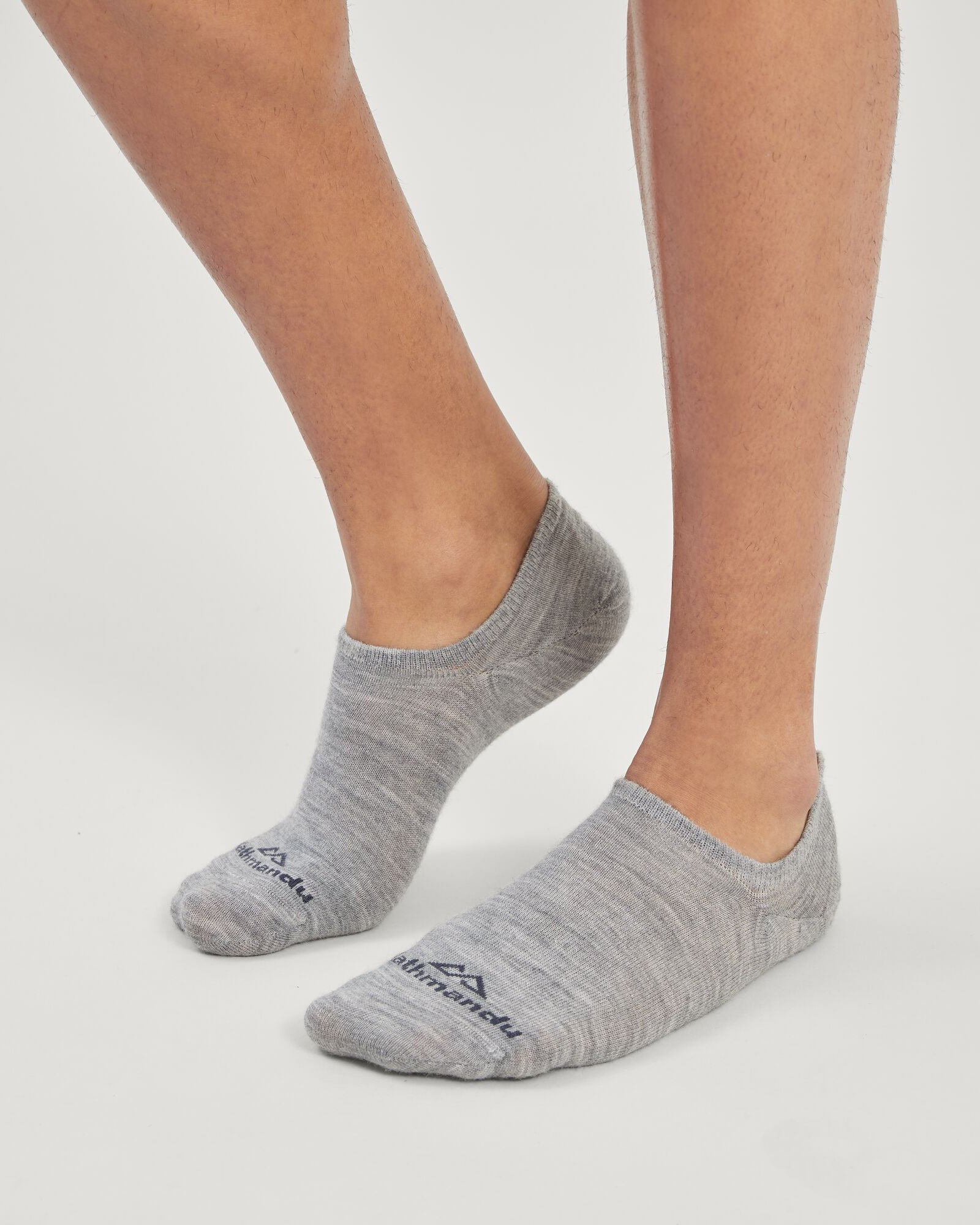 Merino NoShow Socks - Grey Marle – Kathmandu NZ