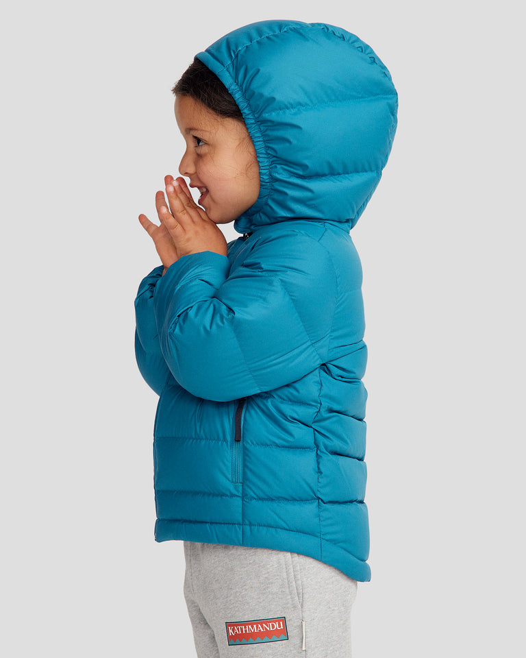 Kids' Epiq Down Jacket - Dark Eddy – Kathmandu NZ