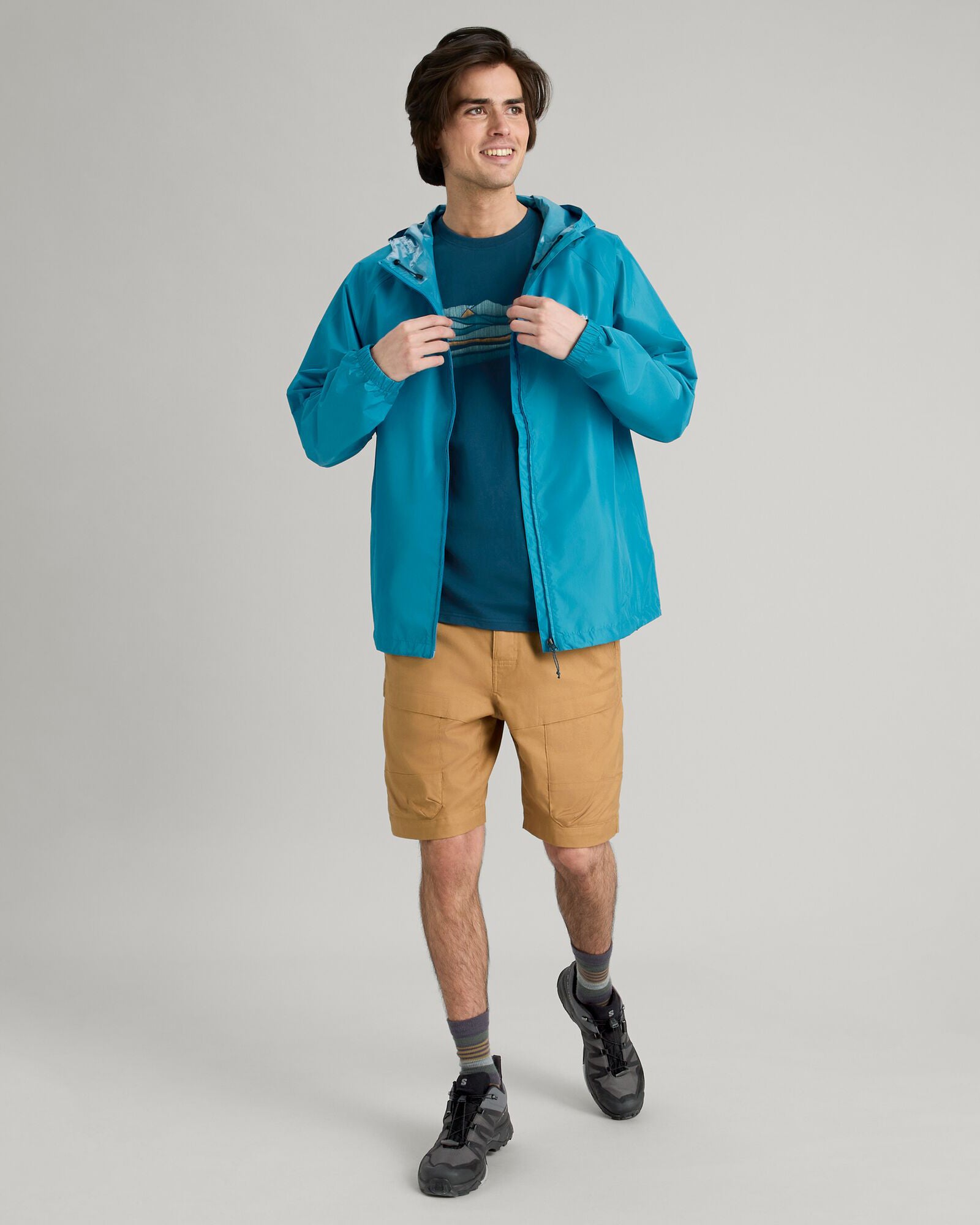 Men's Pocket-it 2-layer Rain Jacket - Eddy – Kathmandu NZ