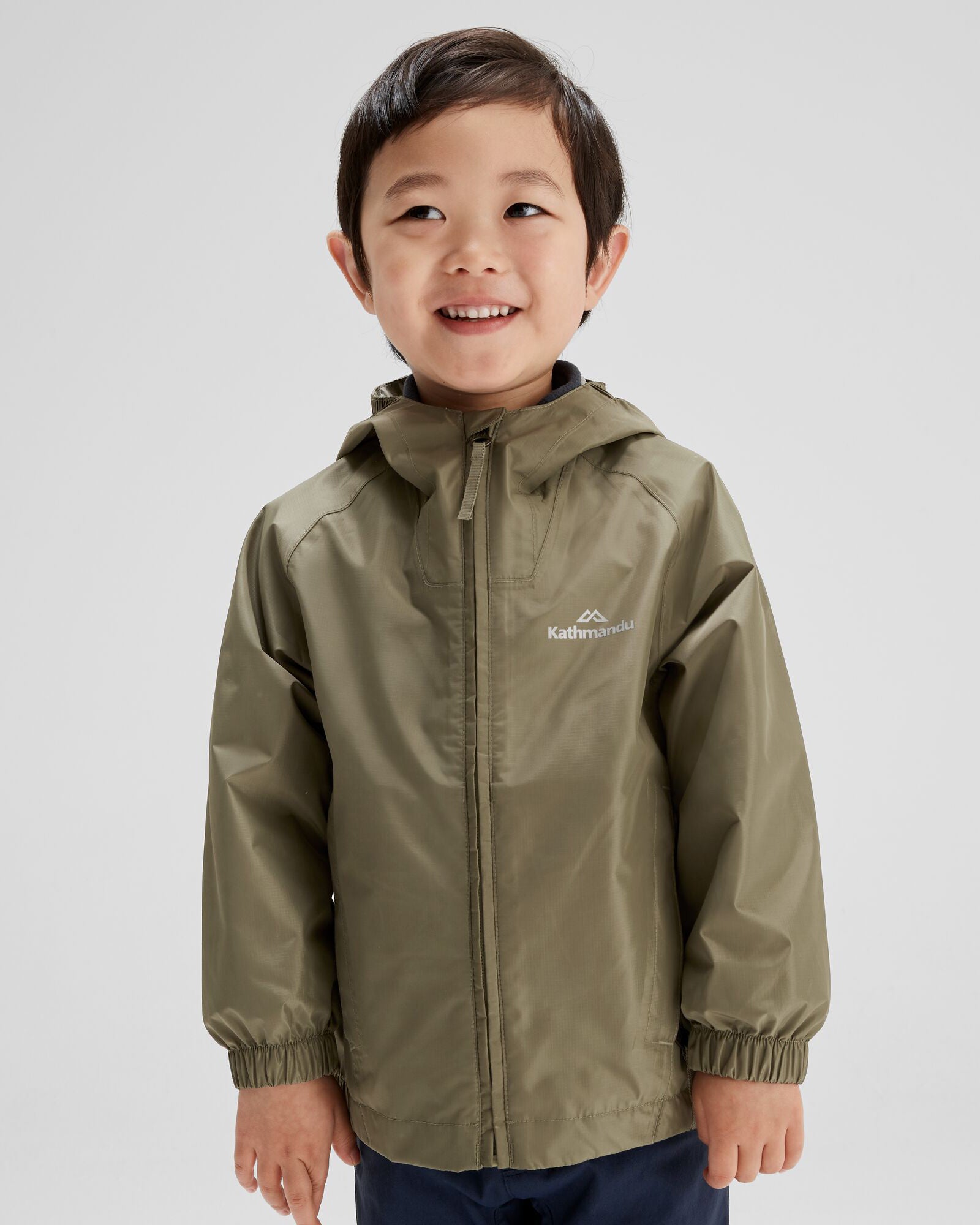 Pocket-it 2L Kids Rain Jacket v4 - Beech – Kathmandu NZ