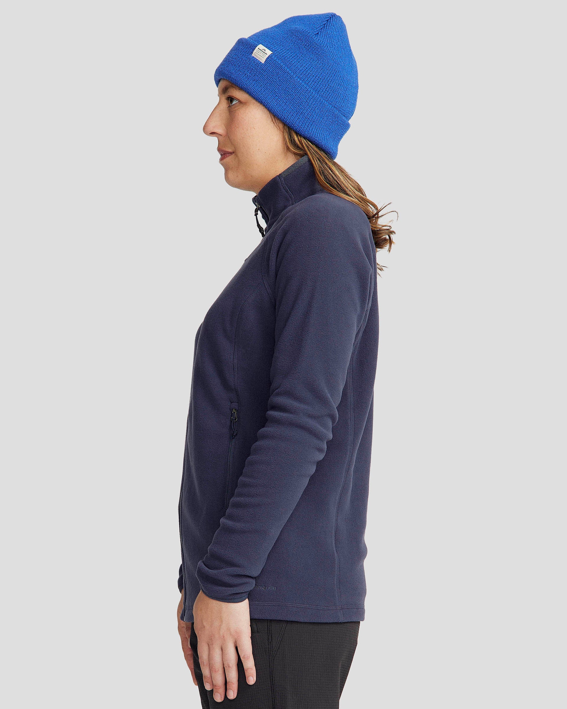 Women's Ridge 100 PrimaLoft Bio Fleece Jacket - Pure Navy – Kathmandu NZ