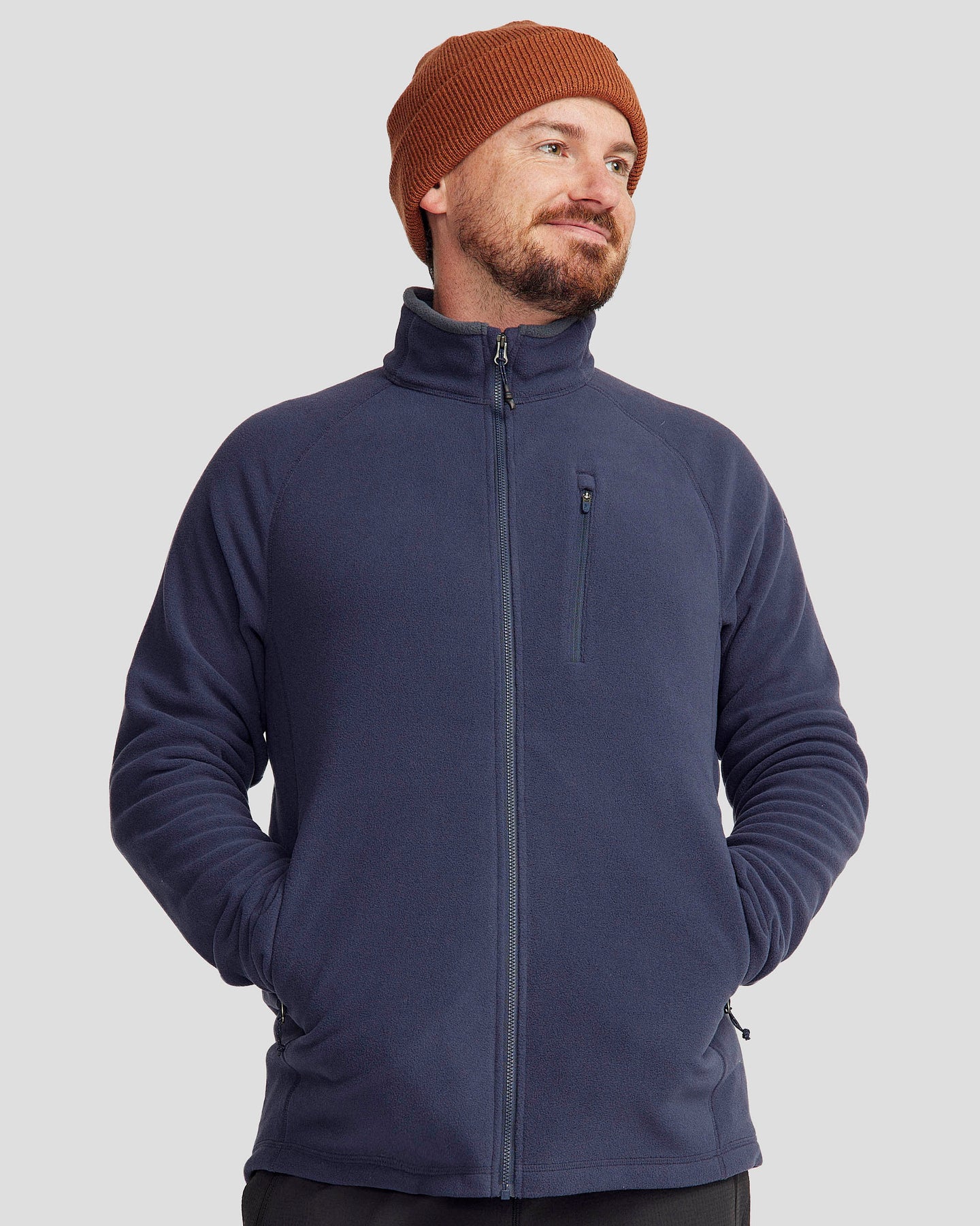 Men's Ridge 100 PrimaLoft Bio Fleece Jacket - Pure Navy – Kathmandu NZ