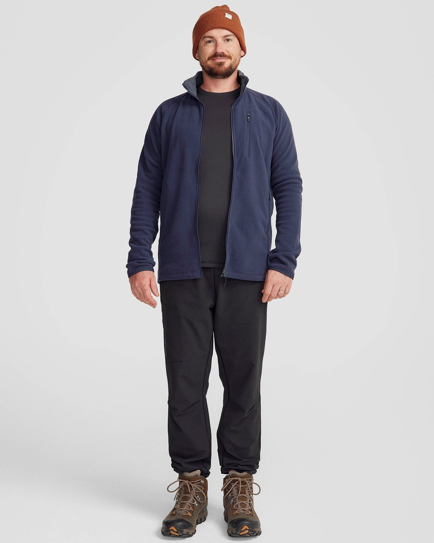 Men's Ridge 100 PrimaLoft Bio Fleece Jacket - Pure Navy – Kathmandu NZ