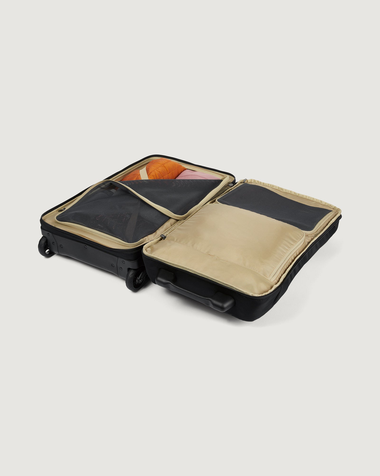 Split Level Trolley - 60L - Black/Black – Kathmandu NZ