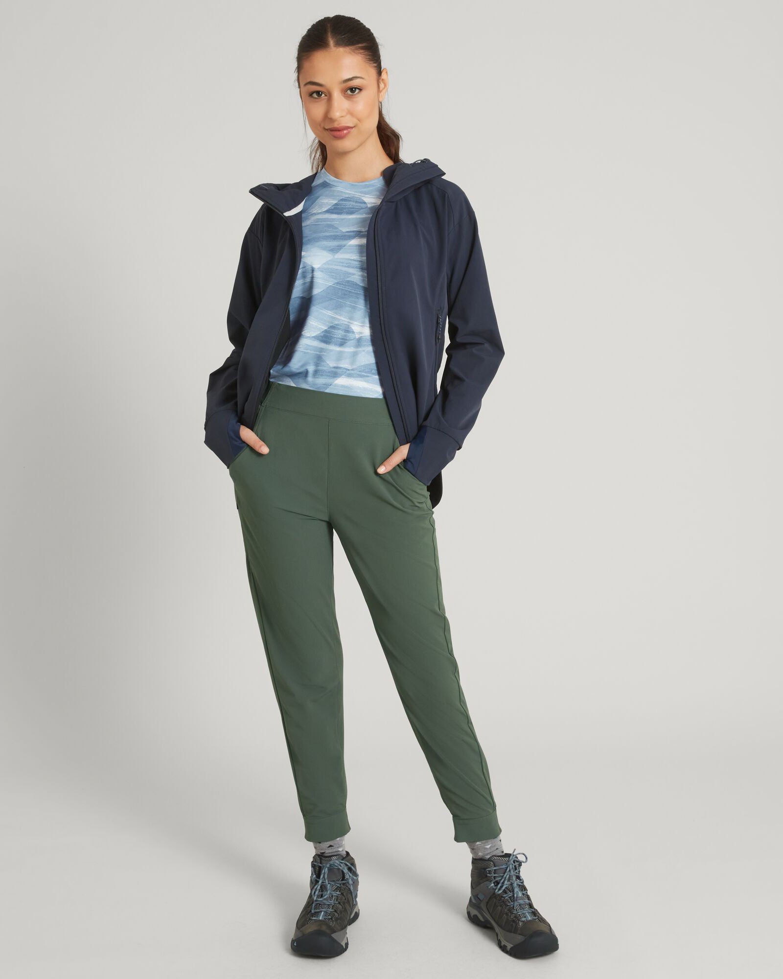 Women's ULT-Hike Joggers - Thyme – Kathmandu NZ