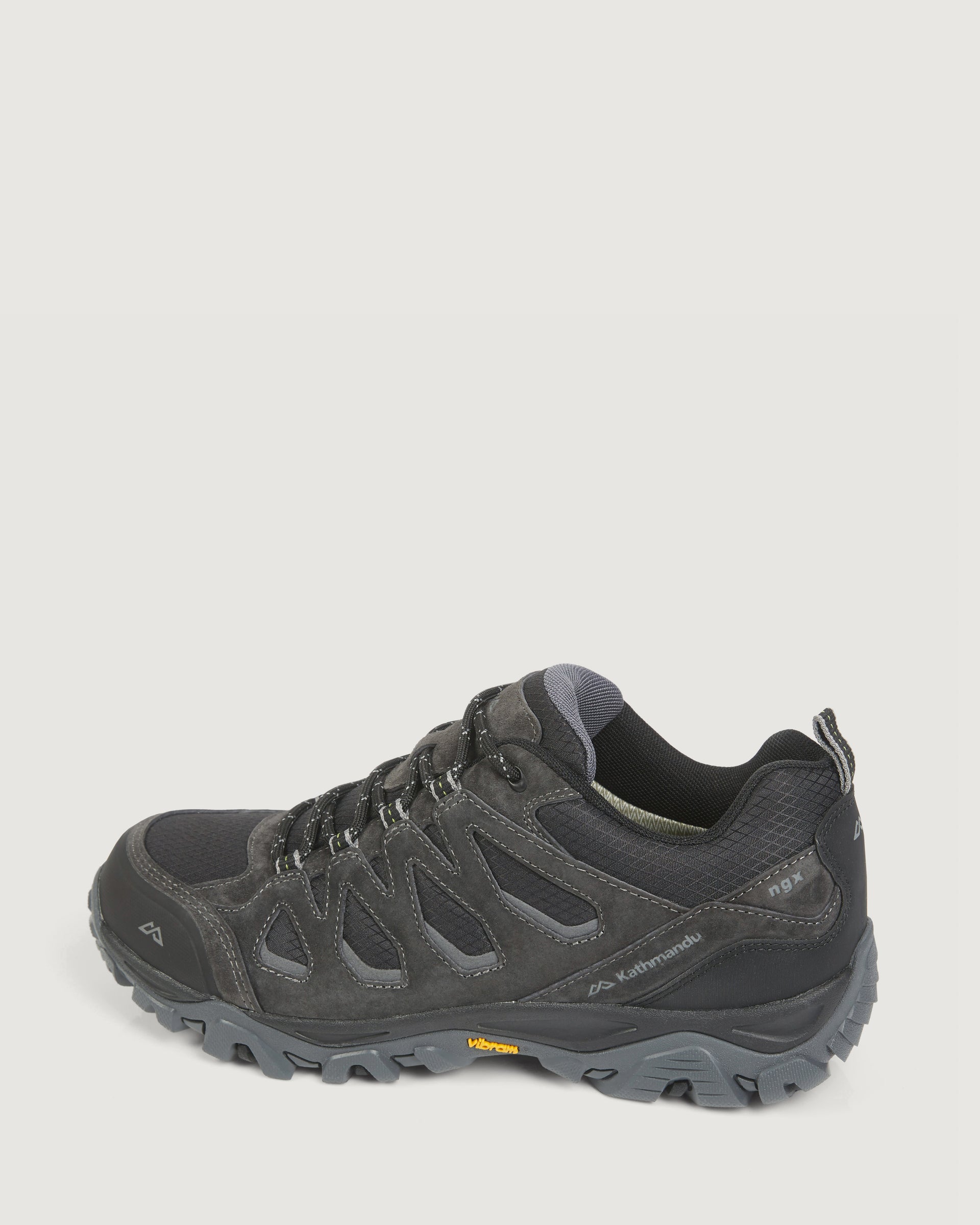 Men's Mornington Waterproof Hiking Shoes - Black/Black Sea – Kathmandu NZ