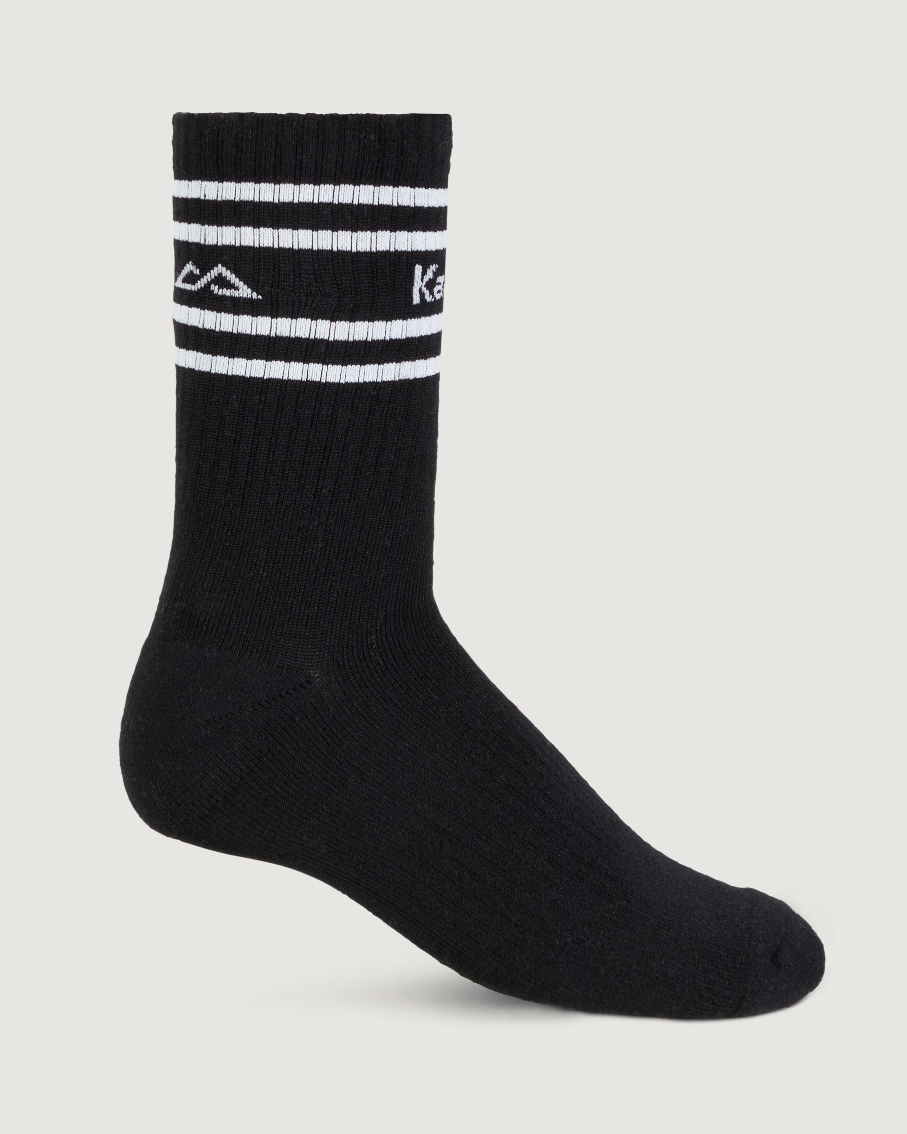 NuYarn Unisex Tube Socks - Black – Kathmandu NZ