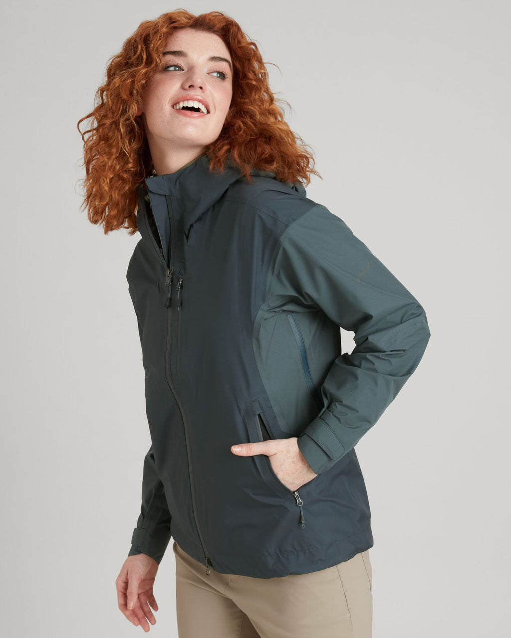 STORM-Chaser 3 Layer Women's Rain Jacket - Night/Light Night – Kathmandu NZ