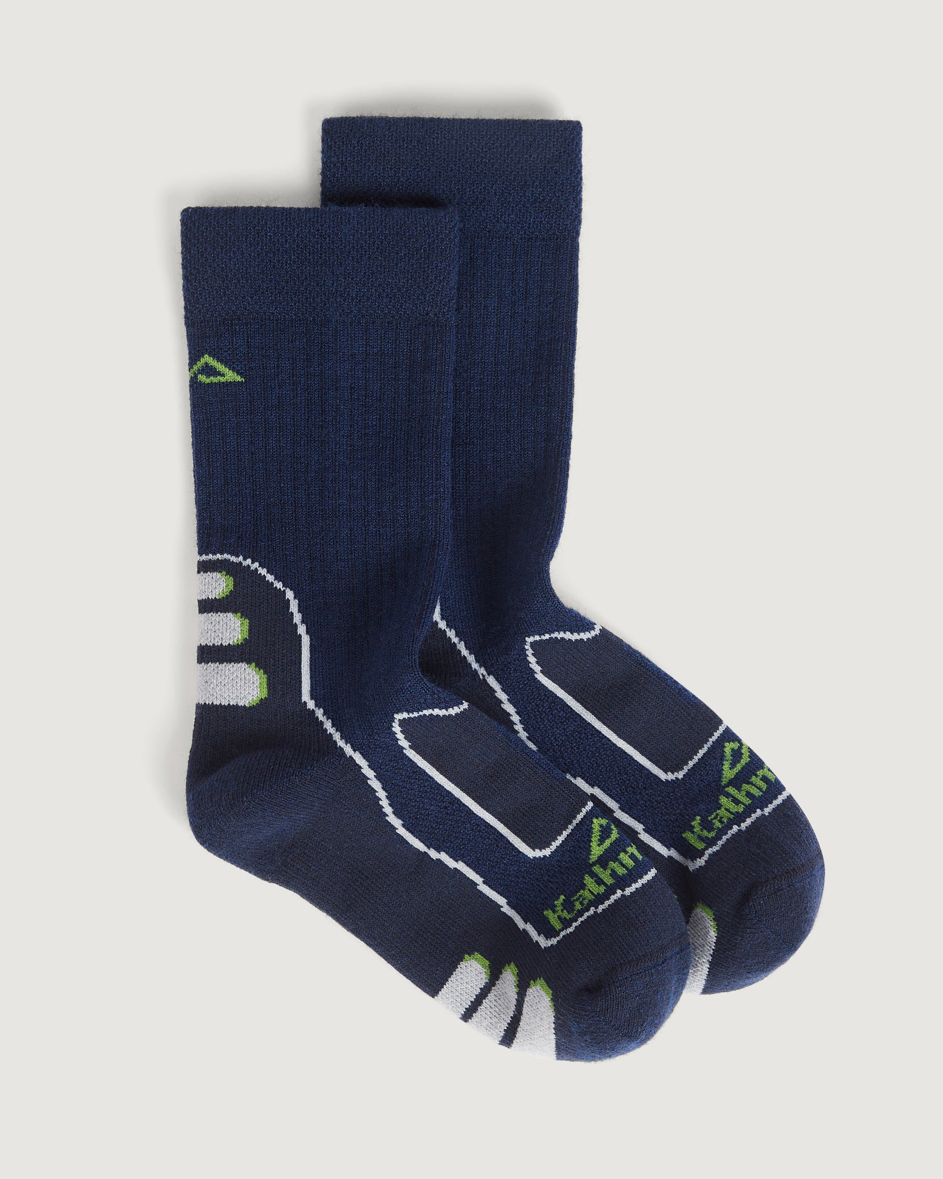 Kids' NuYarn Ergonomic Hiking Socks - Midnight Navy – Kathmandu NZ