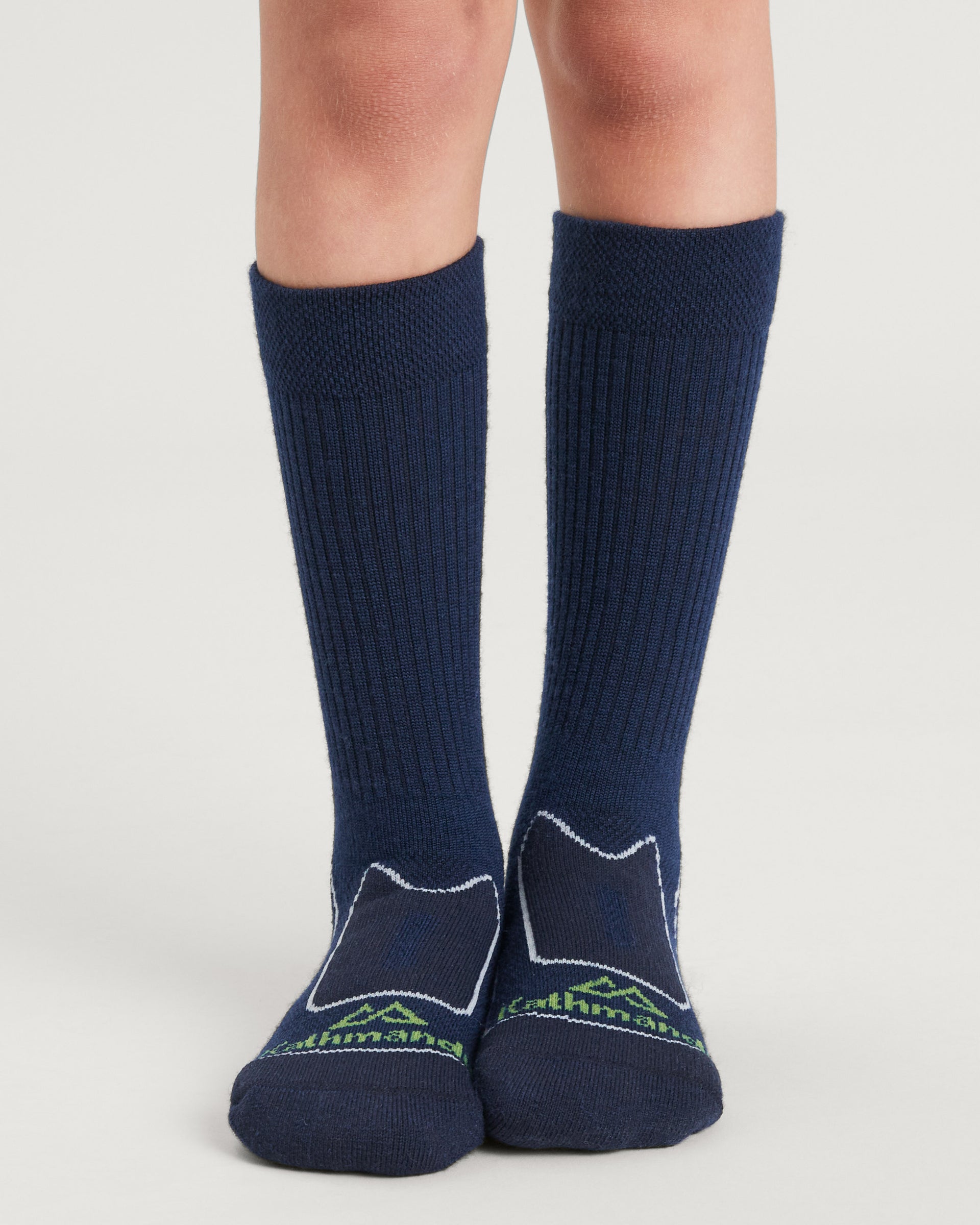 Kids' NuYarn Ergonomic Hiking Socks - Midnight Navy – Kathmandu NZ