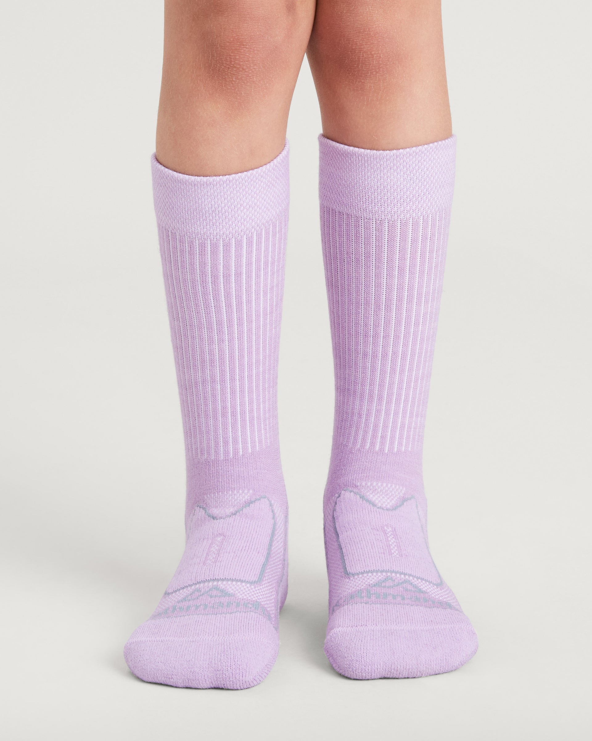 Kids' NuYarn Ergonomic Hiking Socks - Lupin Field – Kathmandu NZ