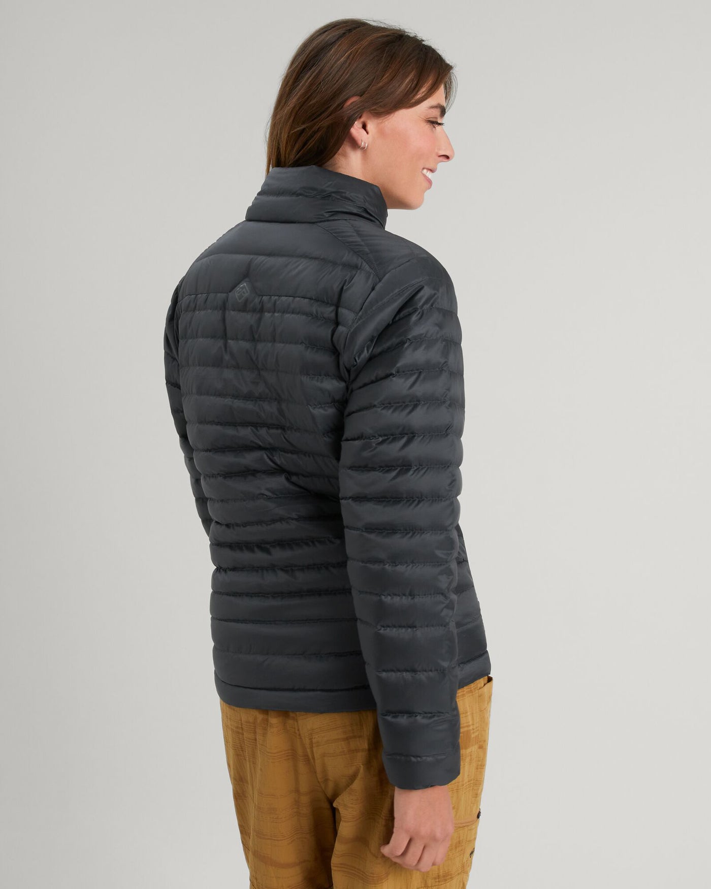Women's Heli R Down Jacket - Black Stingray – Kathmandu NZ