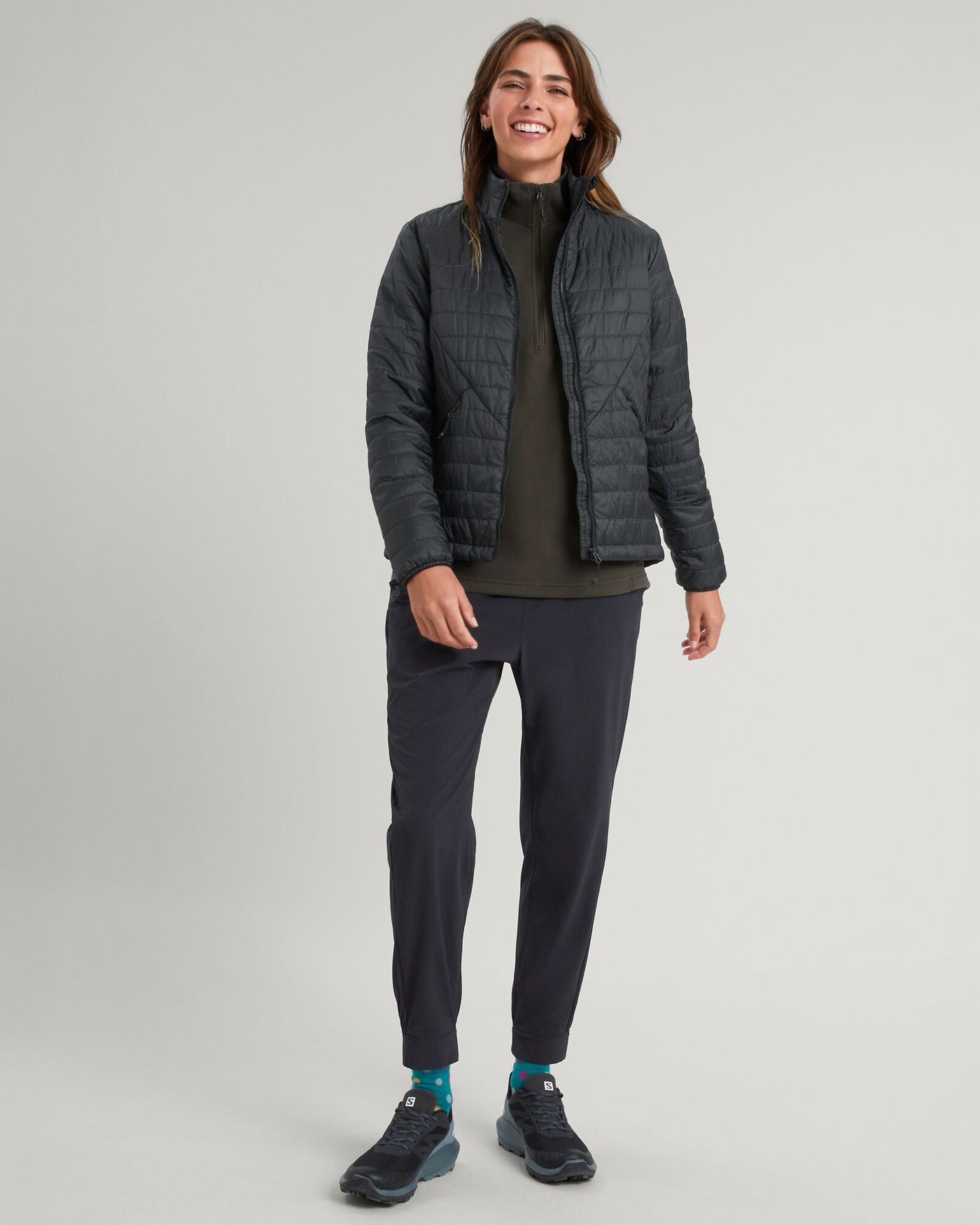 Heli R Women's novaLOFT Jacket - Black Stingray – Kathmandu NZ