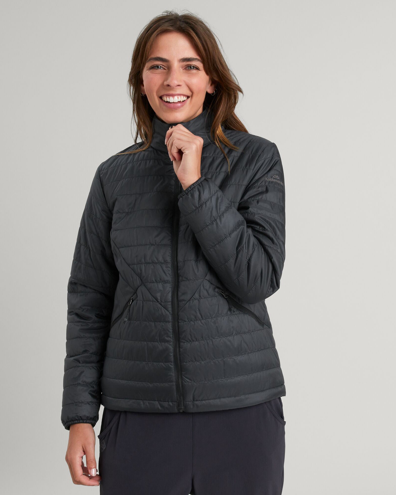 Heli R Women's novaLOFT Jacket - Black Stingray – Kathmandu NZ
