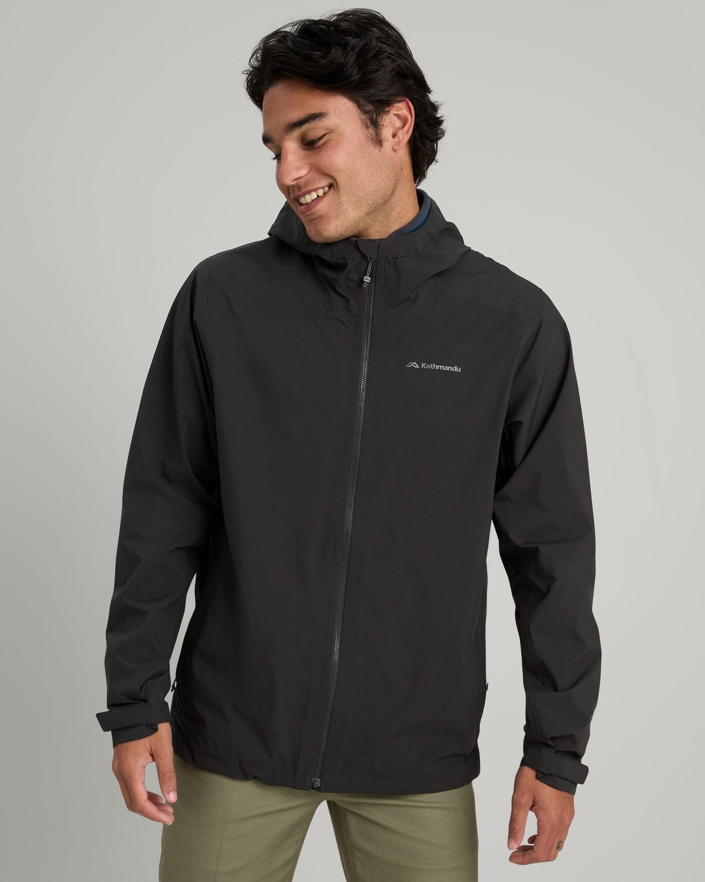 Men's Trailhead Stretch 2.5-layer Rain Jacket - Black Stingray ...