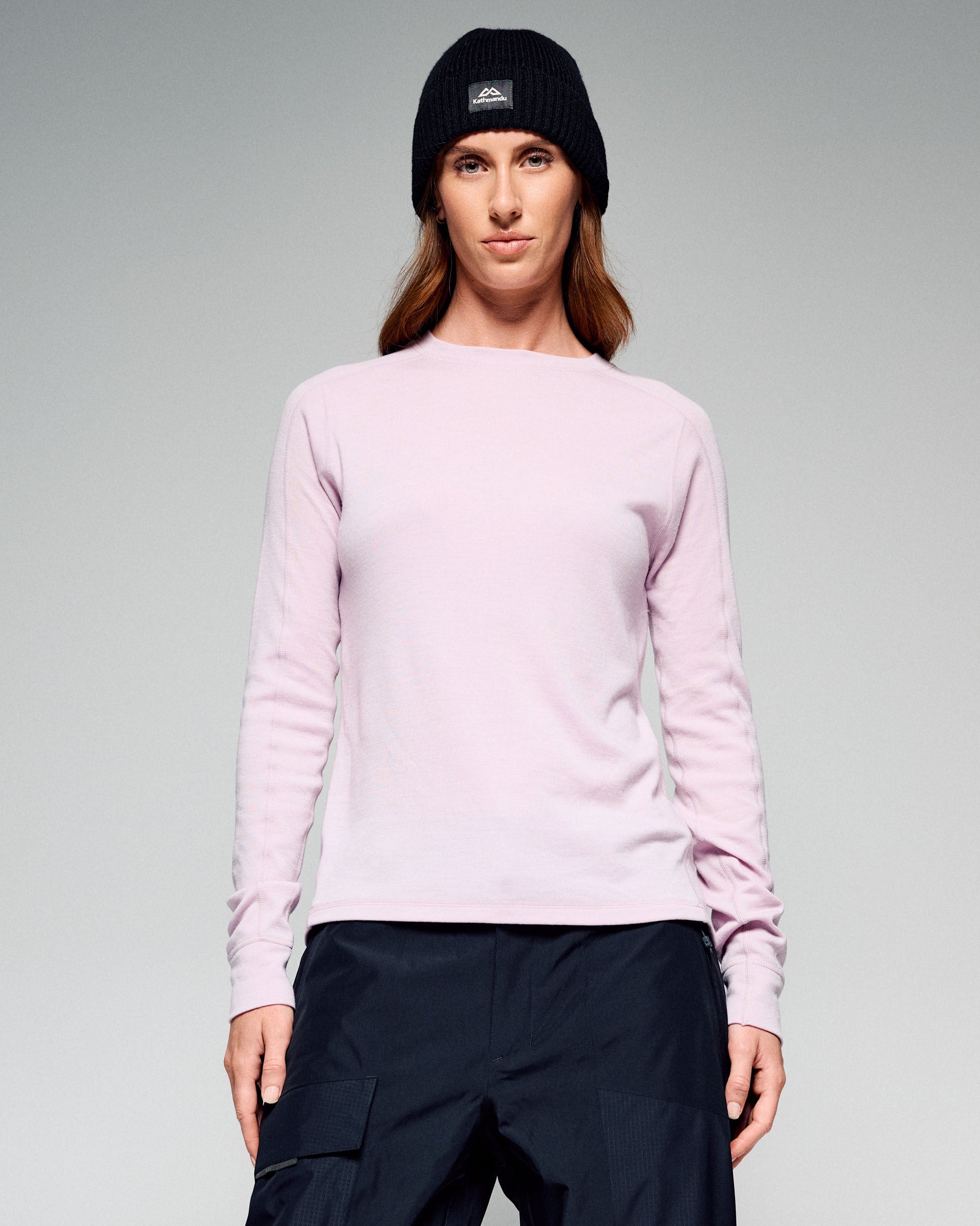 Women's K-Merino 250 Long Sleeve Top - Stardust – Kathmandu NZ