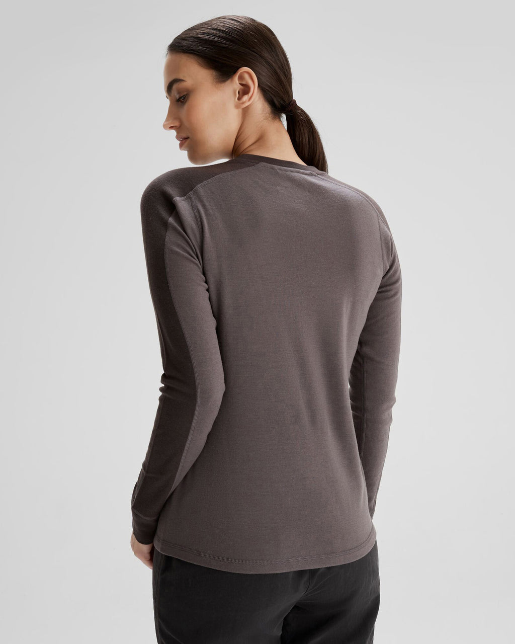 Women's K-Merino 250 Long Sleeve Top - Light Quartz/Dark Quartz ...