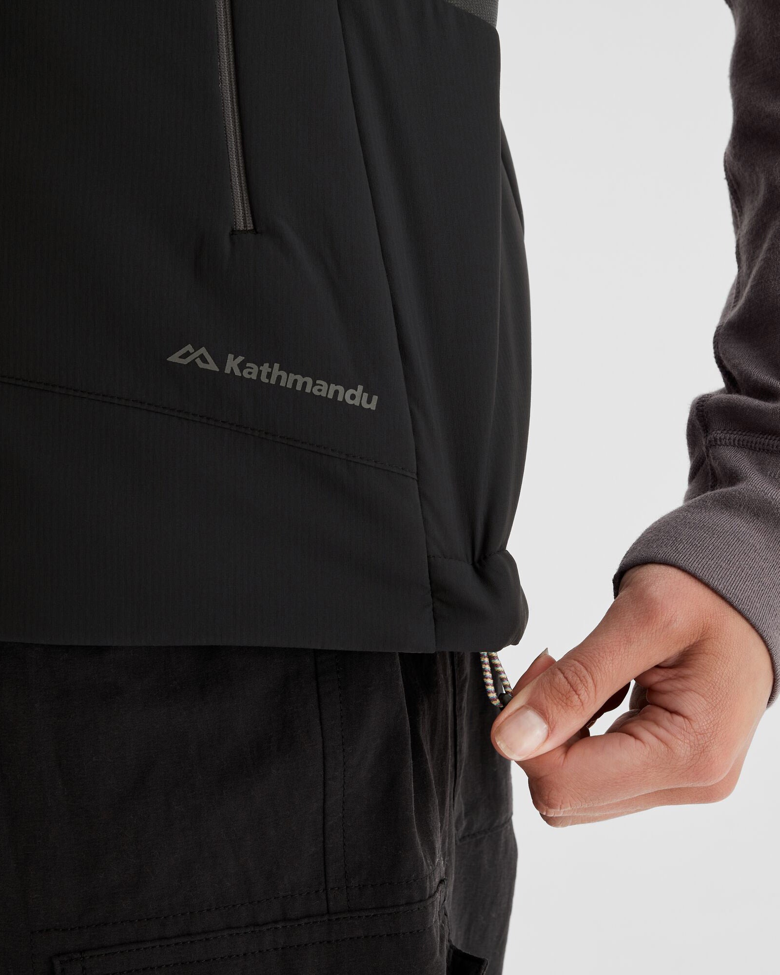 Women's Seeker PrimaLoft® Active Vest - Black Stingray – Kathmandu NZ