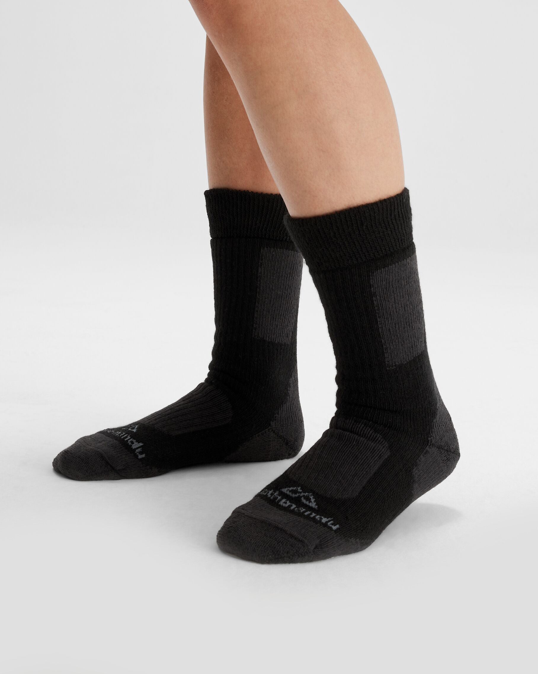 Thermo Socks - Two Pack - Black/Beech – Kathmandu NZ