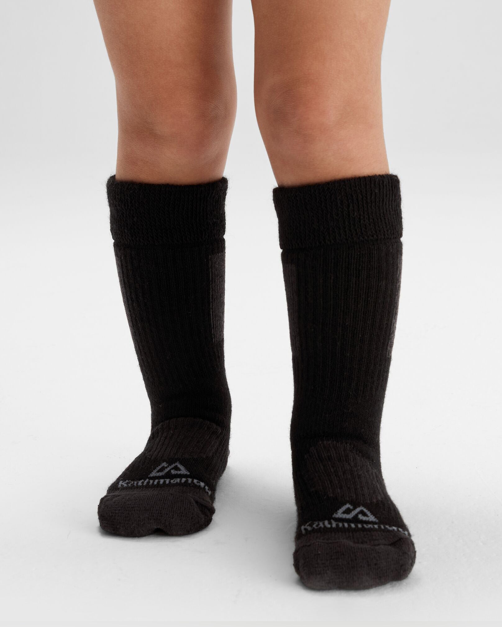 Kids' Thermo Socks -Two Pack - Black/Eddy – Kathmandu NZ