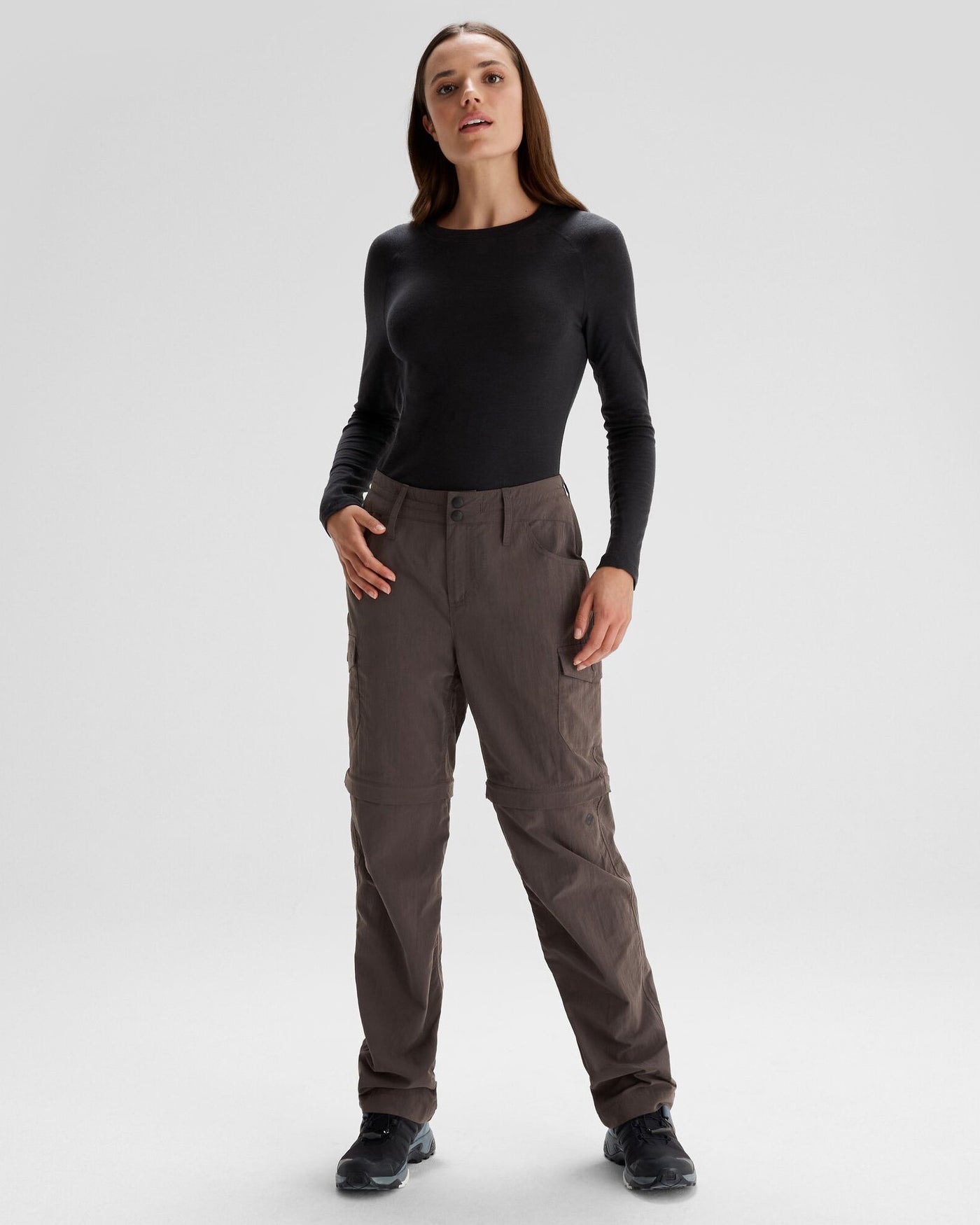 Women's EVRY-Day Convertible Pants - Dark Quartz – Kathmandu NZ