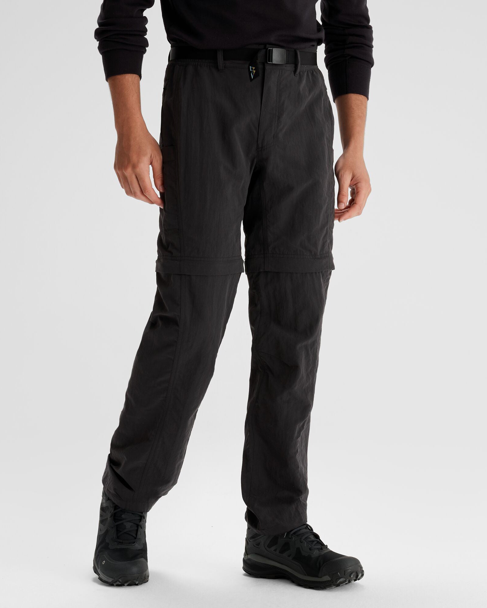 Men's EVRY-Day Convertible Pants - Black – Kathmandu NZ