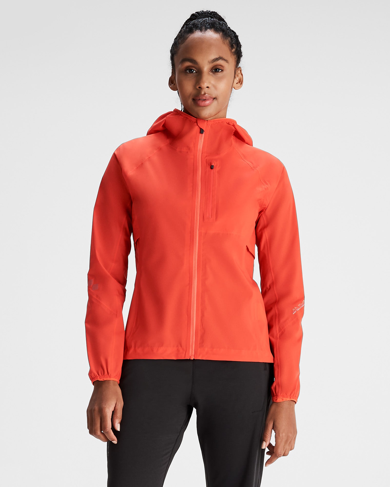 Women's Seeker 2.5L Rain Jacket - Hut Orange – Kathmandu NZ