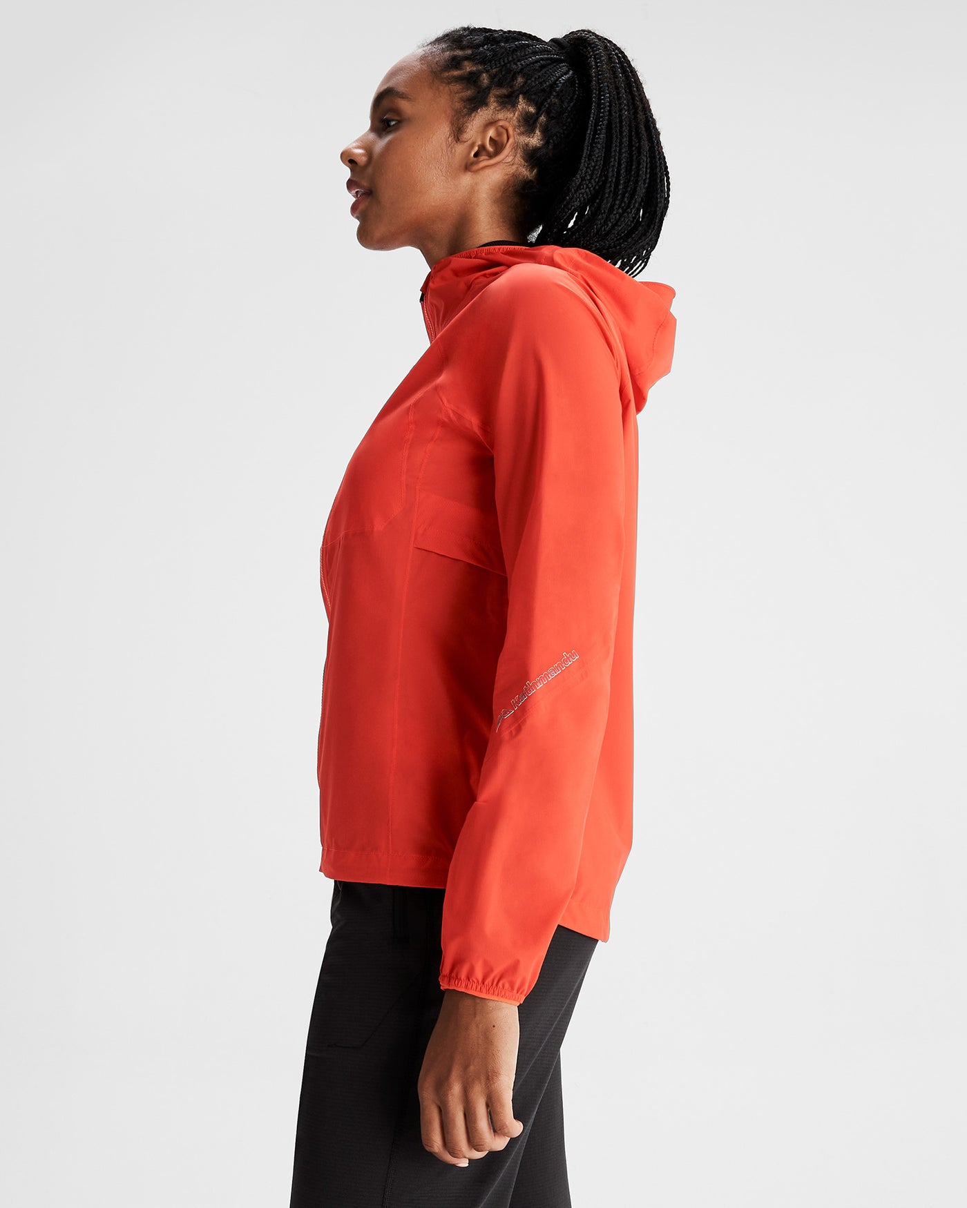 Women's Seeker 2.5L Rain Jacket - Hut Orange – Kathmandu NZ