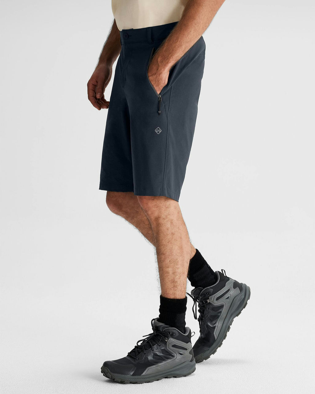 Men's Flinders 10 inch Shorts - Pure Navy – Kathmandu NZ