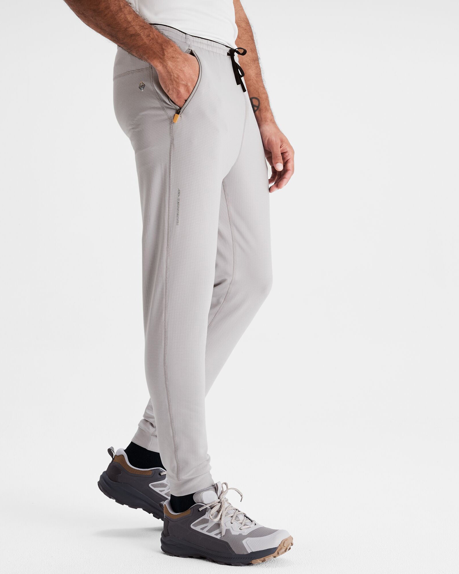 Men's Seeker Fleece Joggers - Steel Grey – Kathmandu NZ