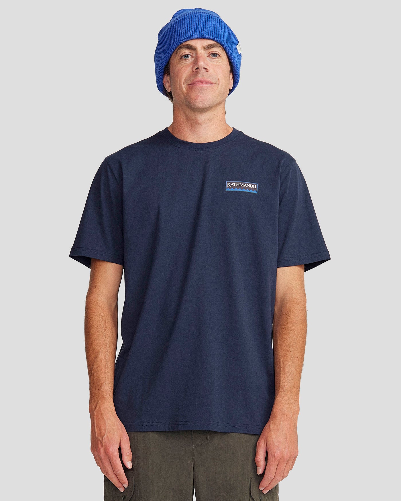 Men's Heritage Organic Cotton T-shirt - Pure Navy – Kathmandu NZ