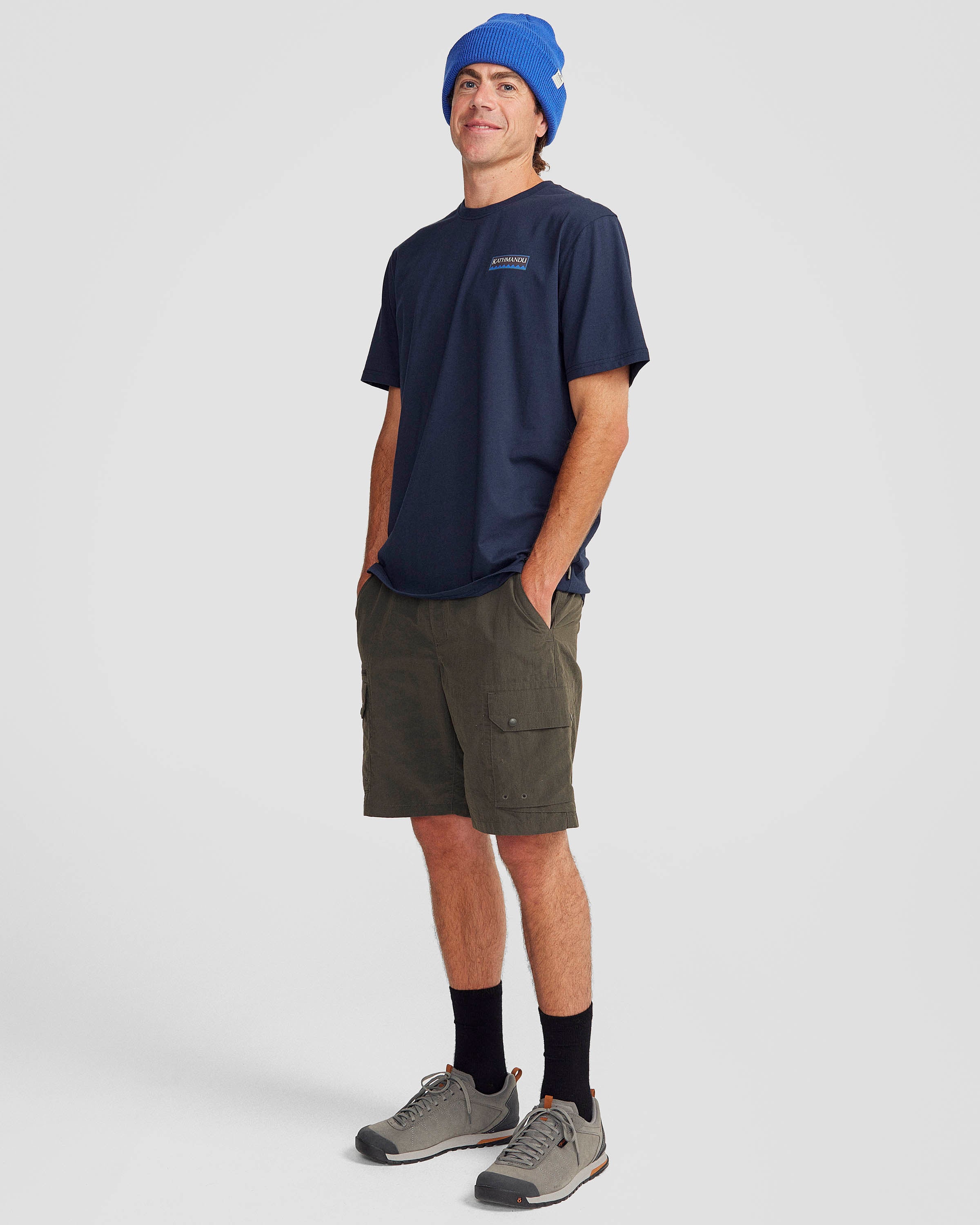 Men's Heritage Organic Cotton T-shirt - Pure Navy – Kathmandu NZ