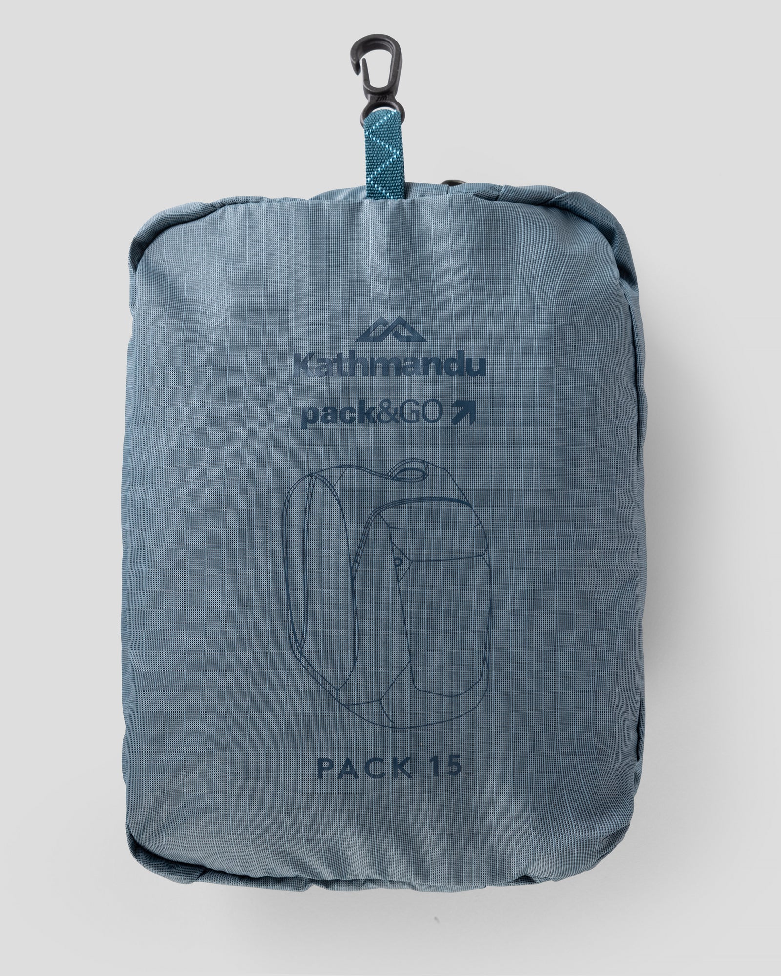 Pack&Go Pack - Washed Blue – Kathmandu NZ