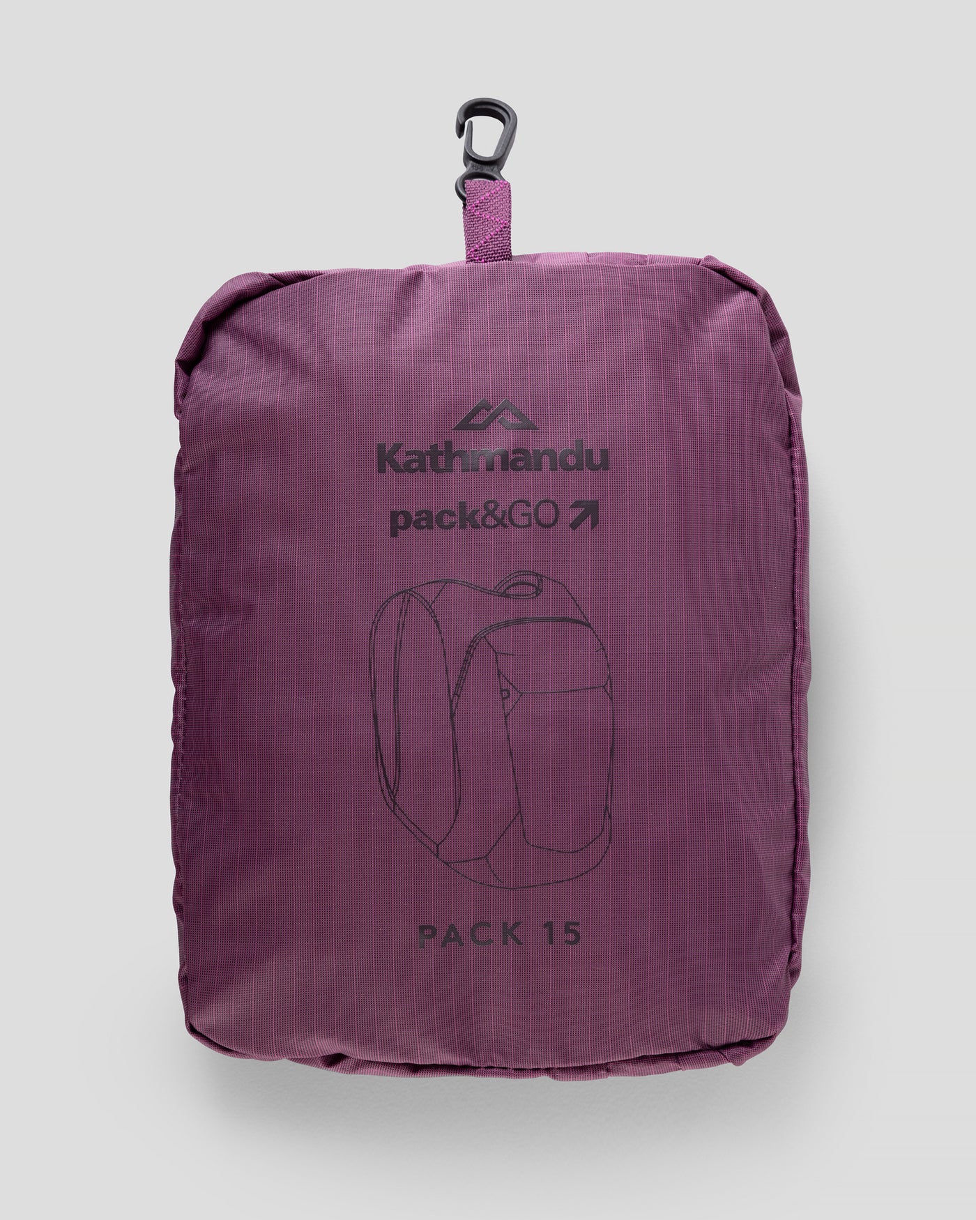 Pack&Go Pack - Washed Berry – Kathmandu NZ