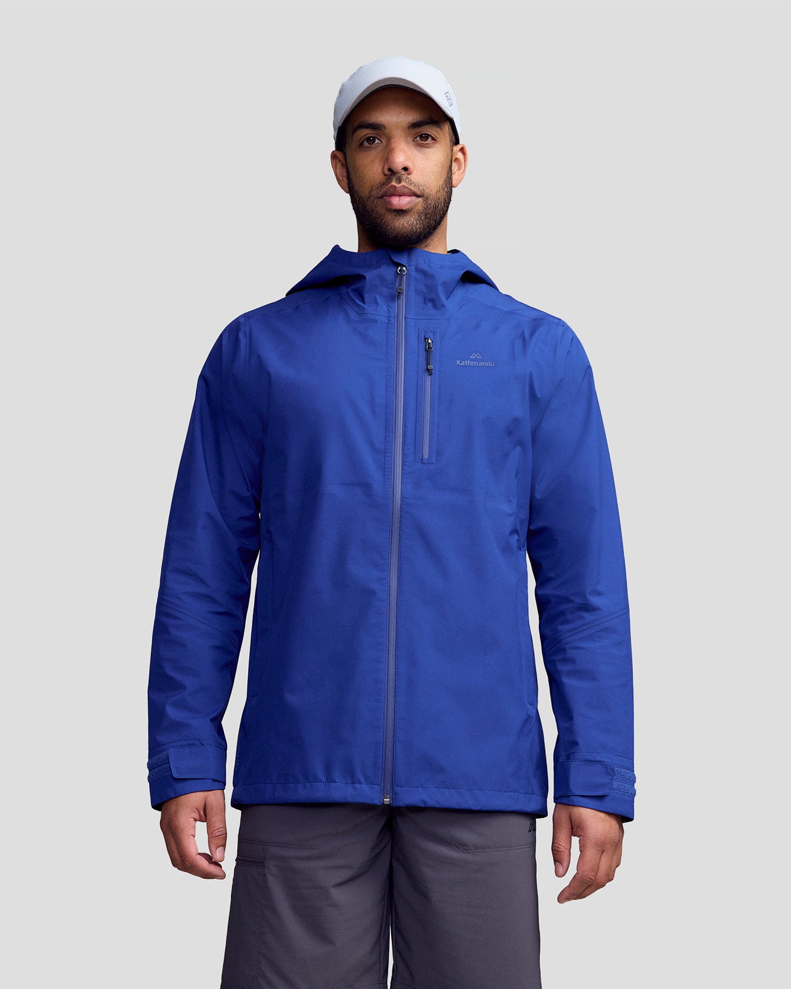 Men's Ridge 3L GORE-TEX Rain Jacket - Bright Navy – Kathmandu NZ