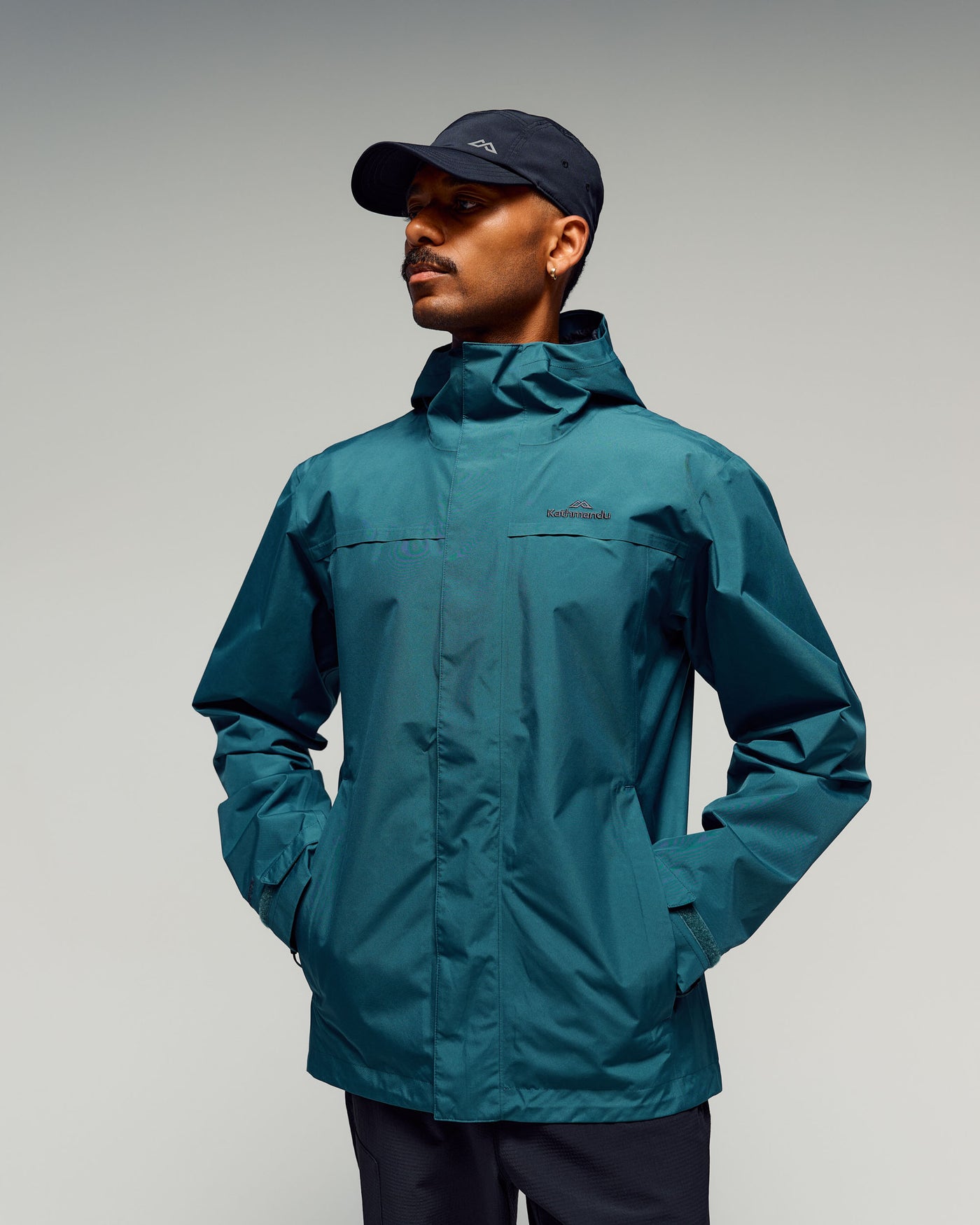 Men's Bealey 2L GORE-TEX Rain Jacket v3 - Ocean – Kathmandu NZ