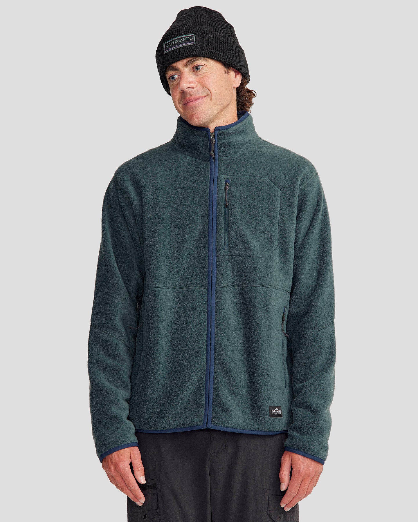 Men's Trailhead Fleece Jacket - Deep Forest – Kathmandu NZ