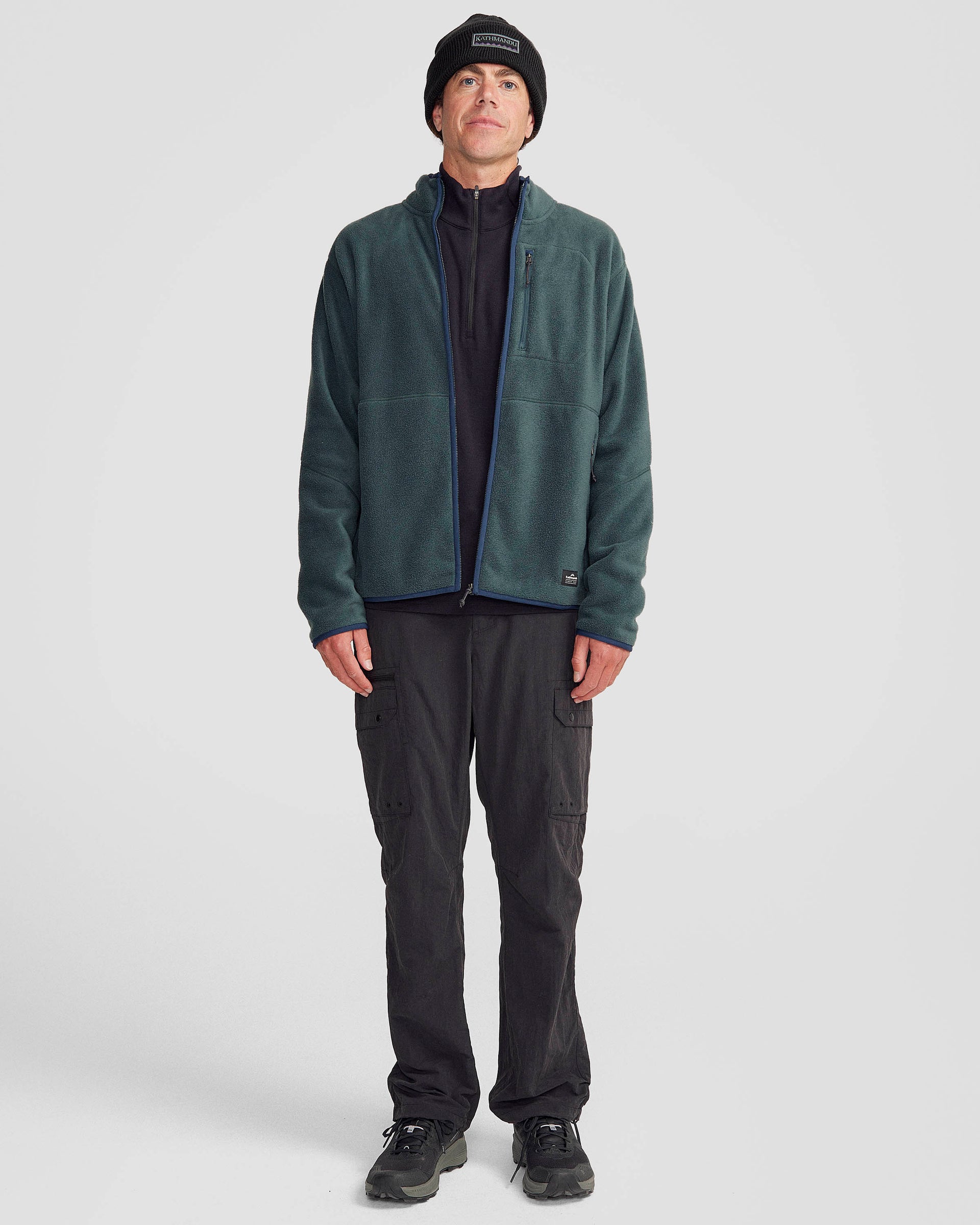 Men's Trailhead Fleece Jacket - Deep Forest – Kathmandu NZ