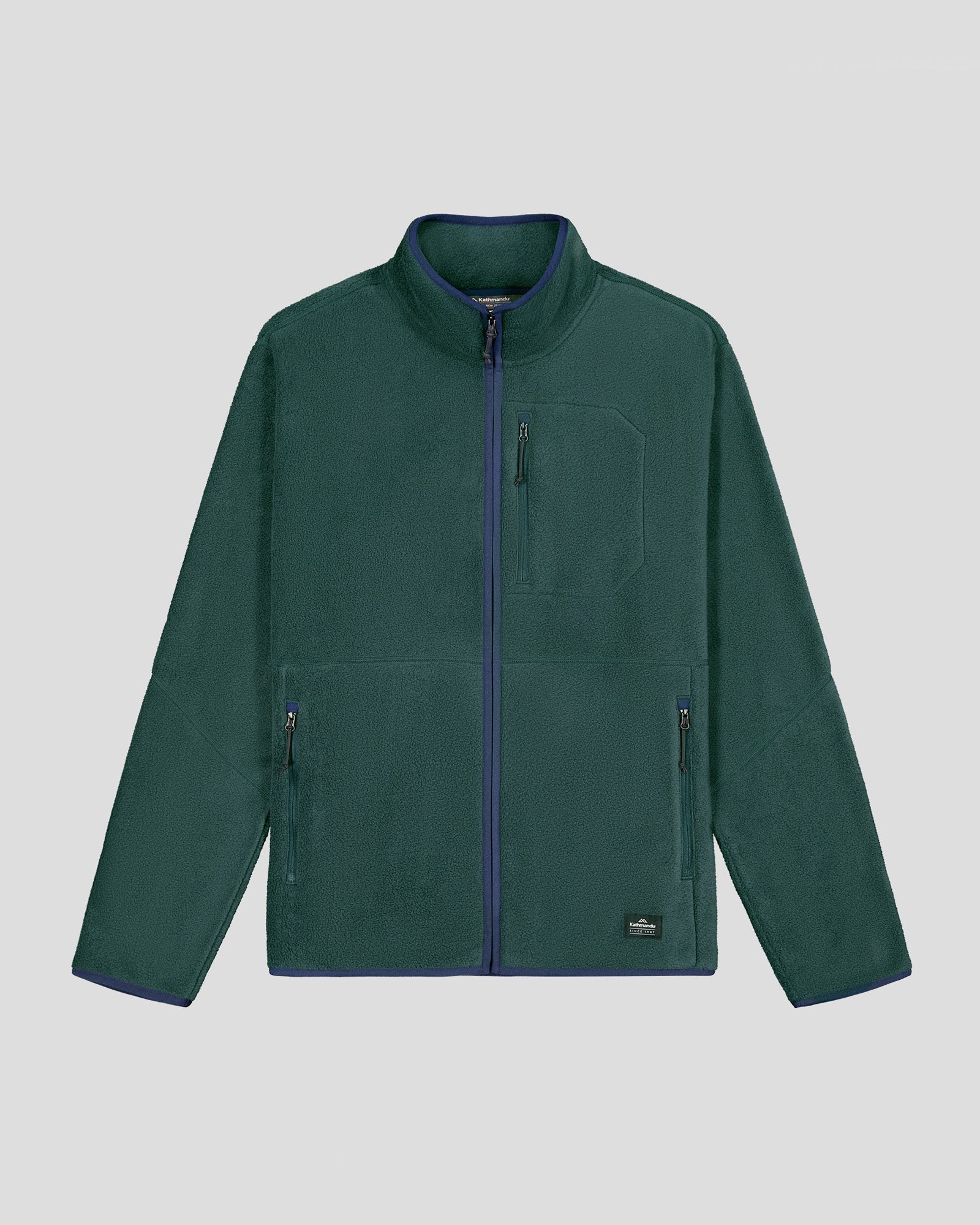 Men's Trailhead Fleece Jacket - Deep Forest – Kathmandu NZ