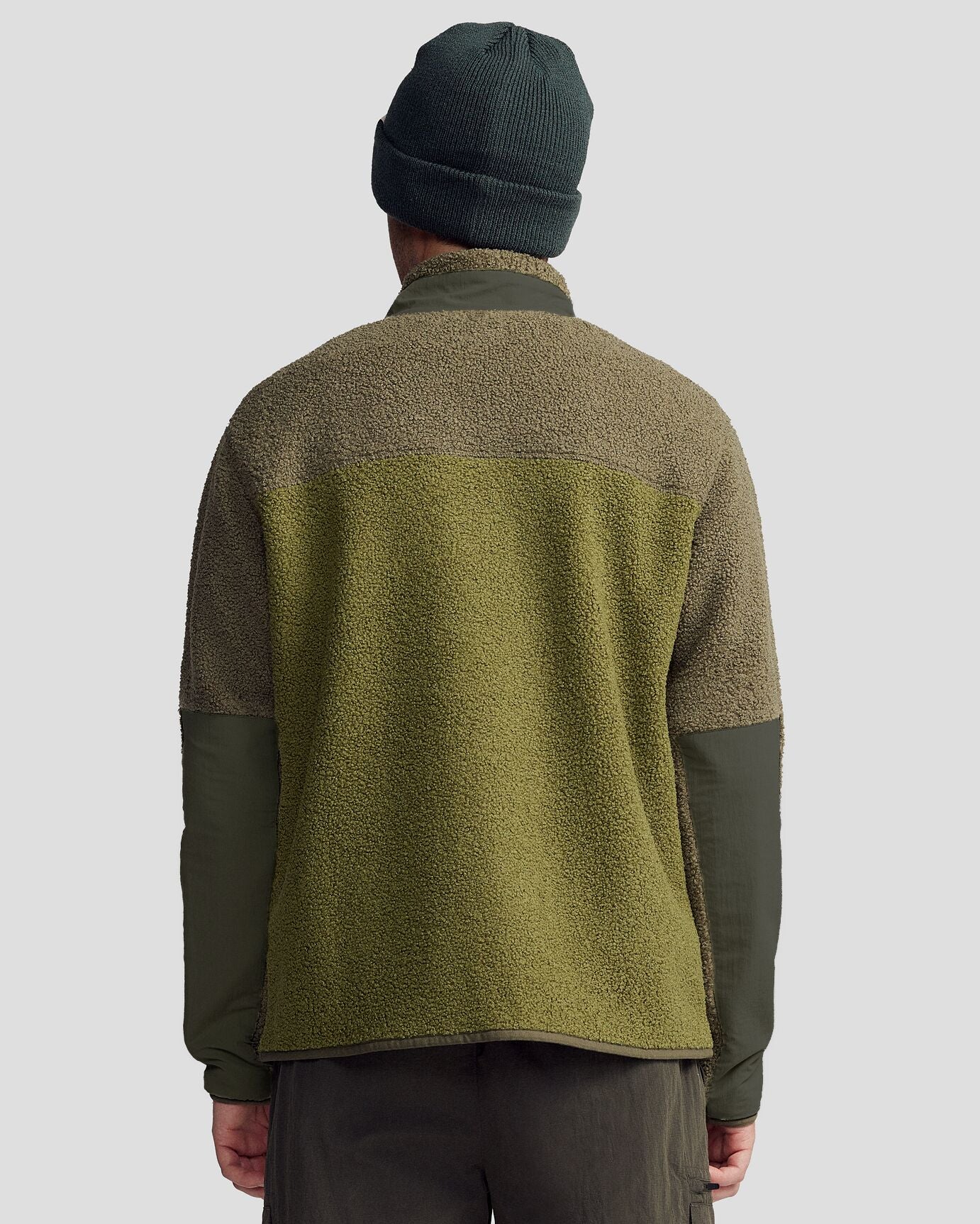 Men's Co-Z High Pile Jacket v3 - Light Moss/Dark Fern – Kathmandu NZ